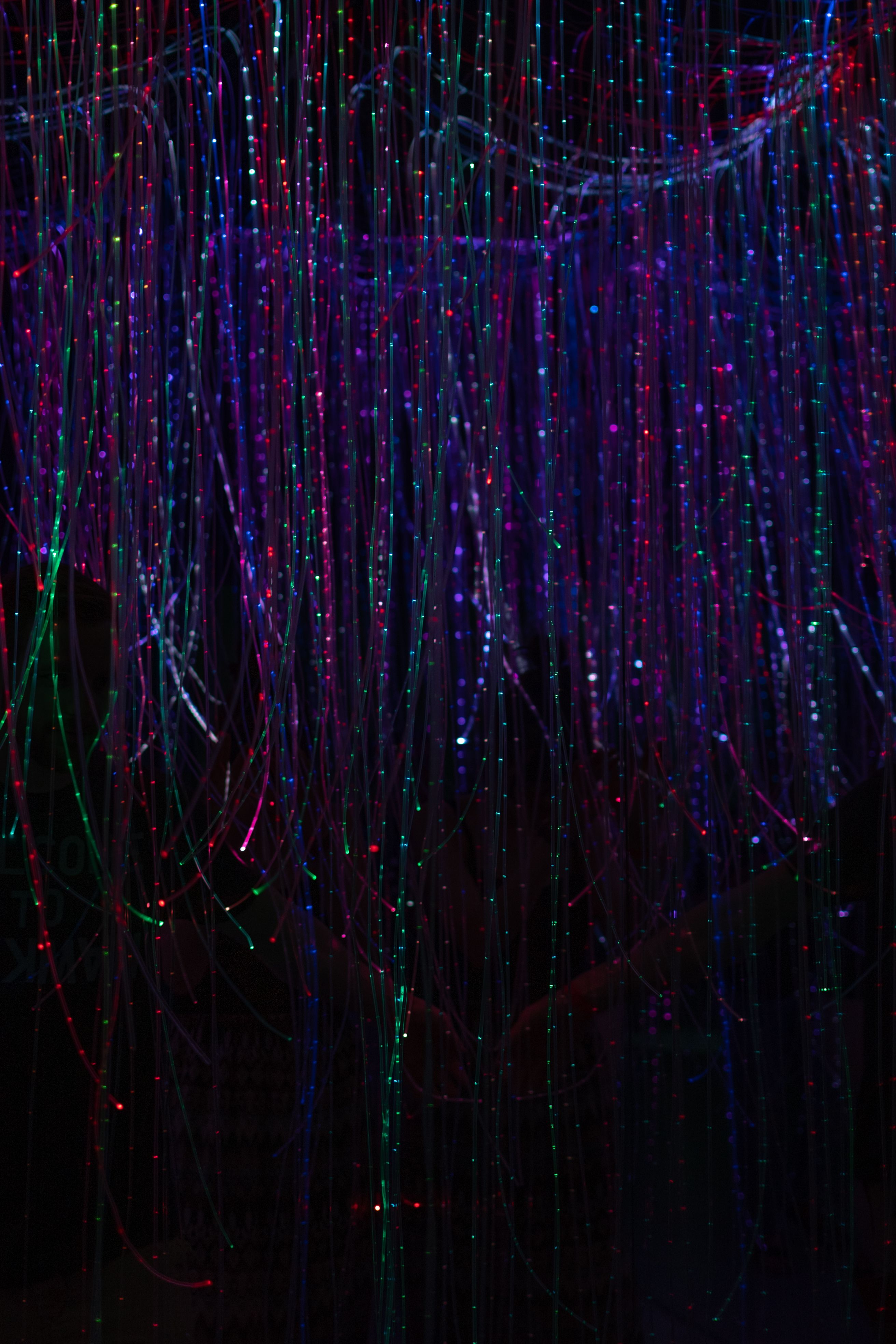 Colorful Decorations in Darkness · Free Stock Photo