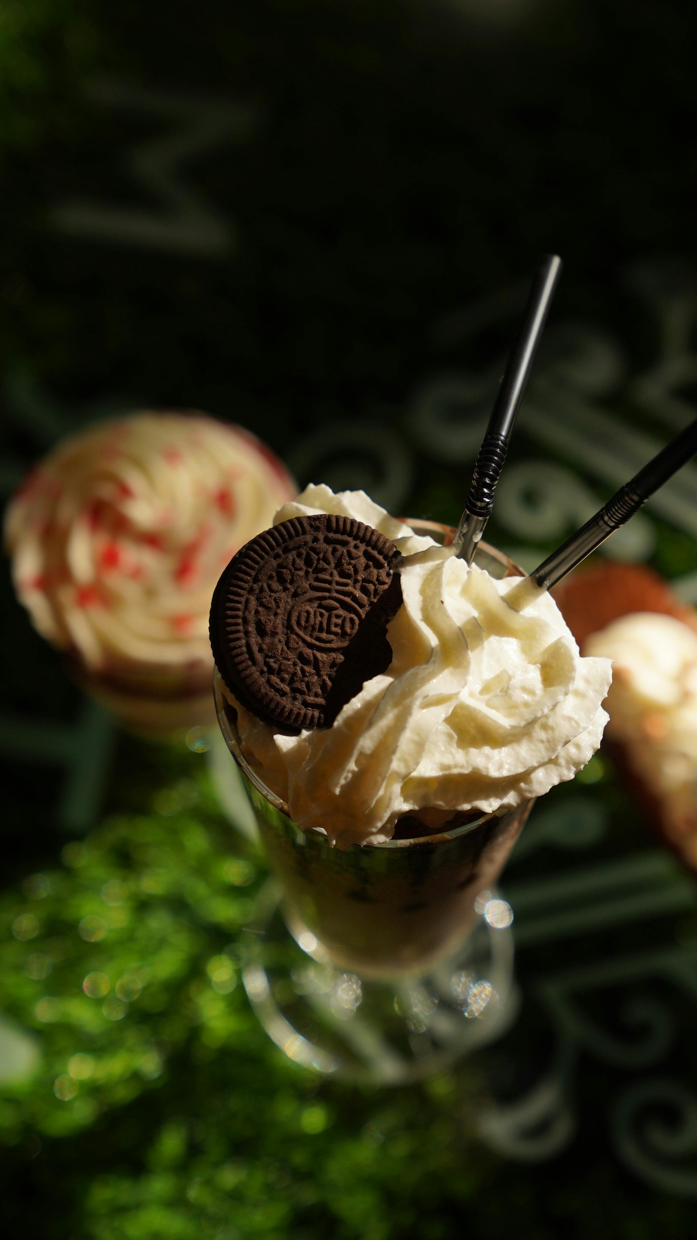 Milkshake In Clear Glass Mug · Free Stock Photo