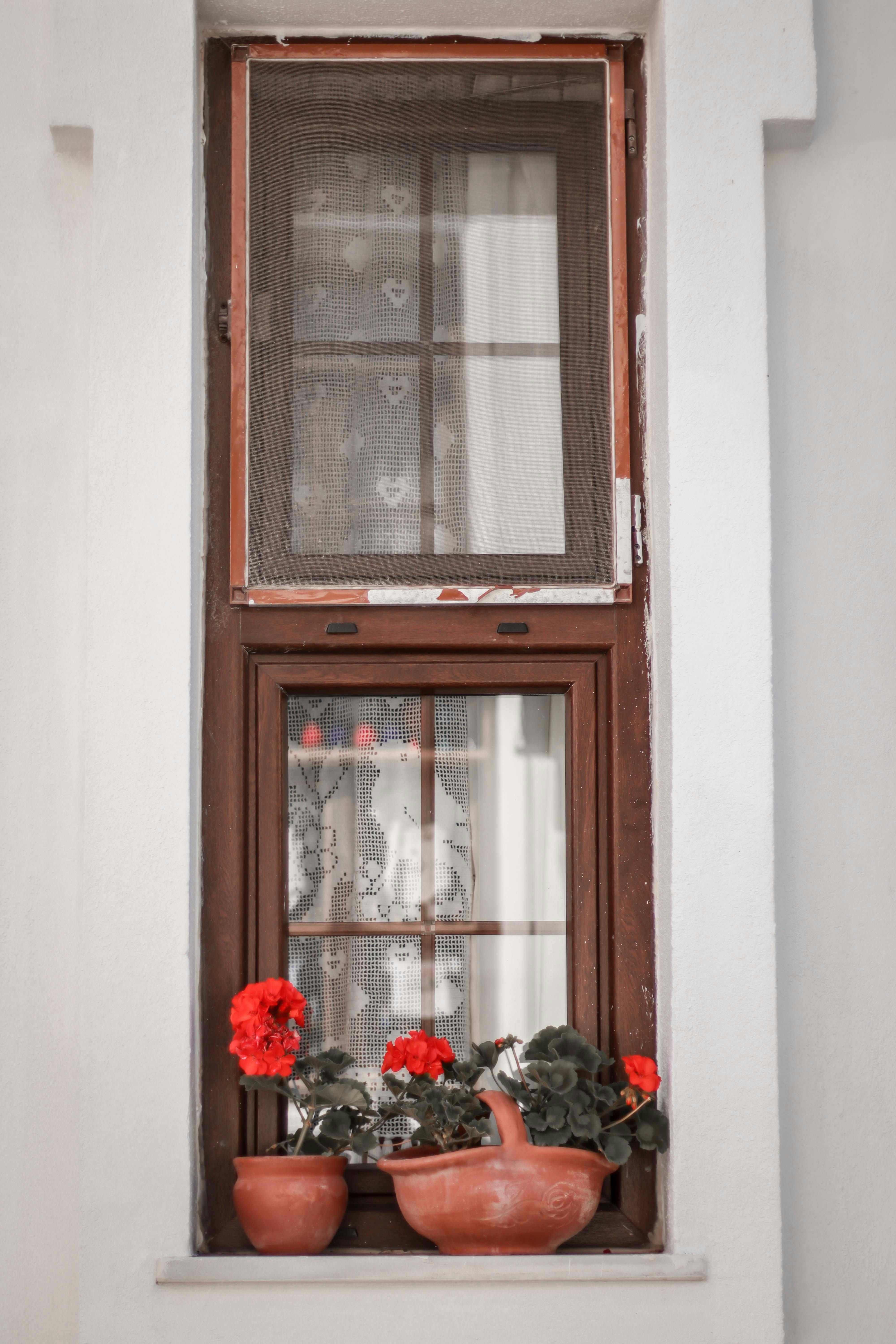Brown Wooden Window Frame · Free Stock Photo