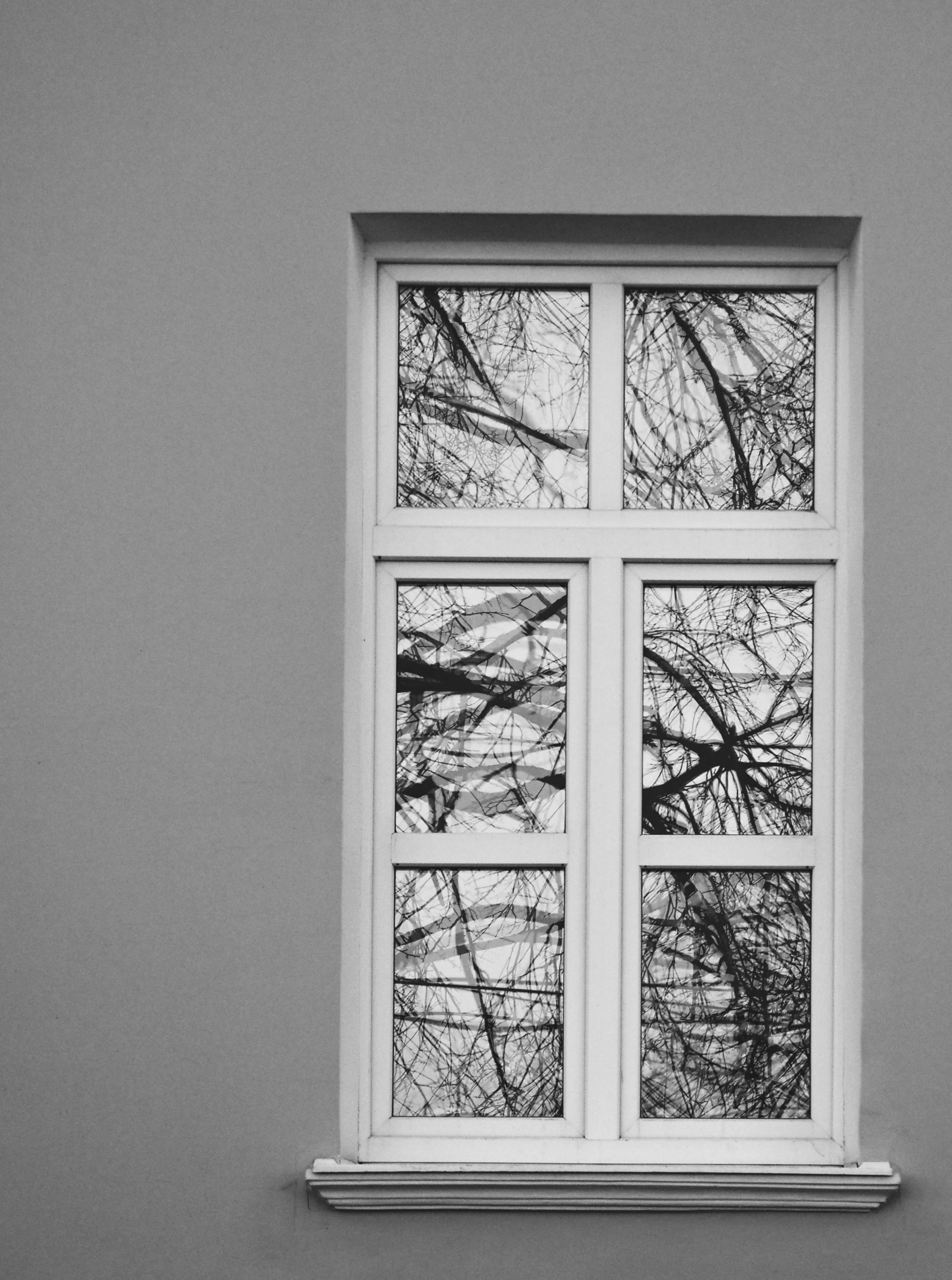White Wooden Framed Glass Window · Free Stock Photo