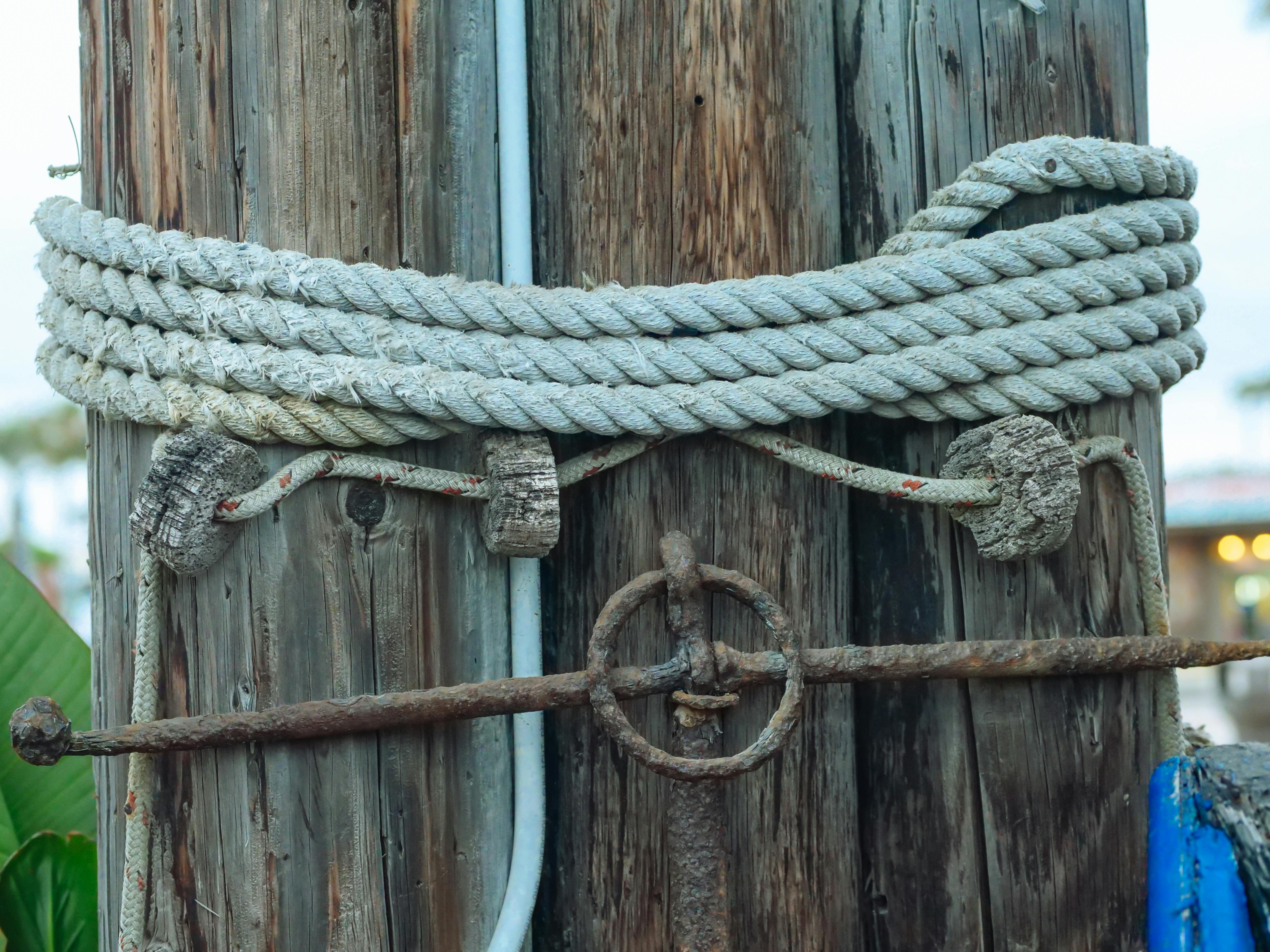 Anchors & ropes · Free Stock Photo