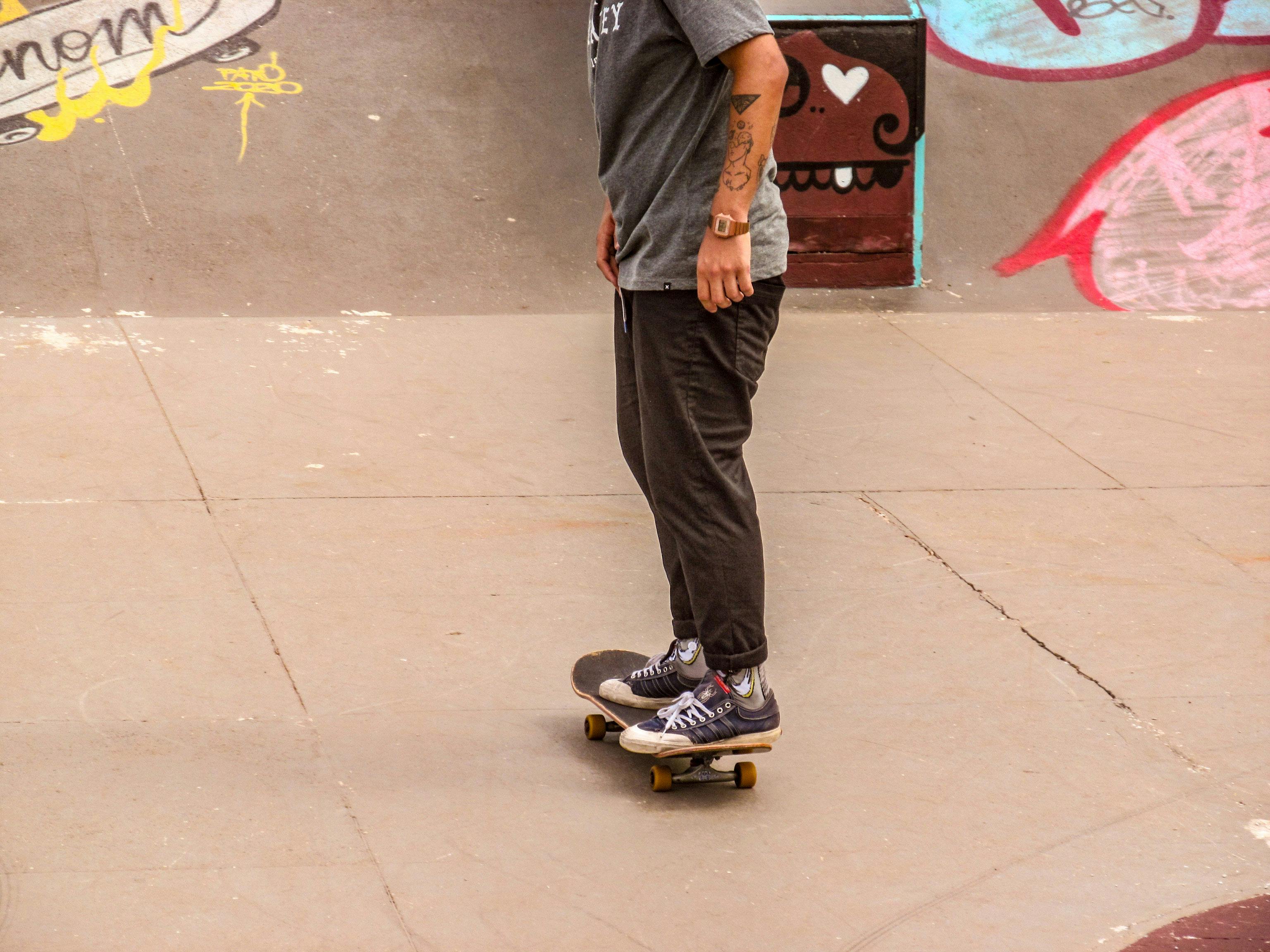 Person Riding Skateboard · Free Stock Photo