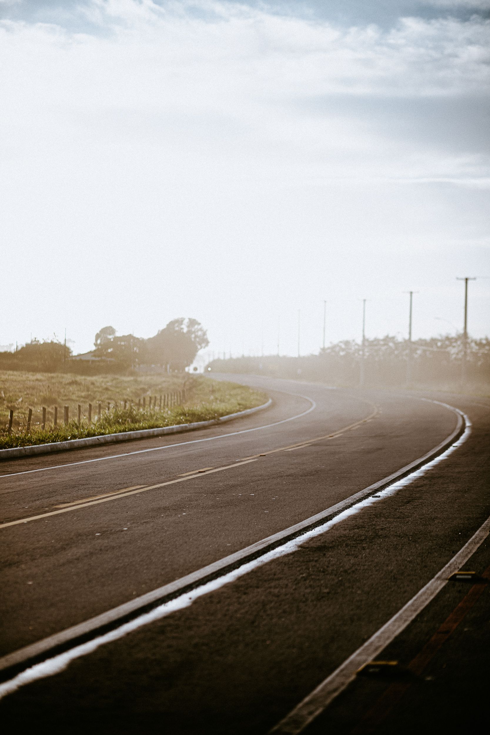 Photo of an Empty Asphalt Road · Free Stock Photo