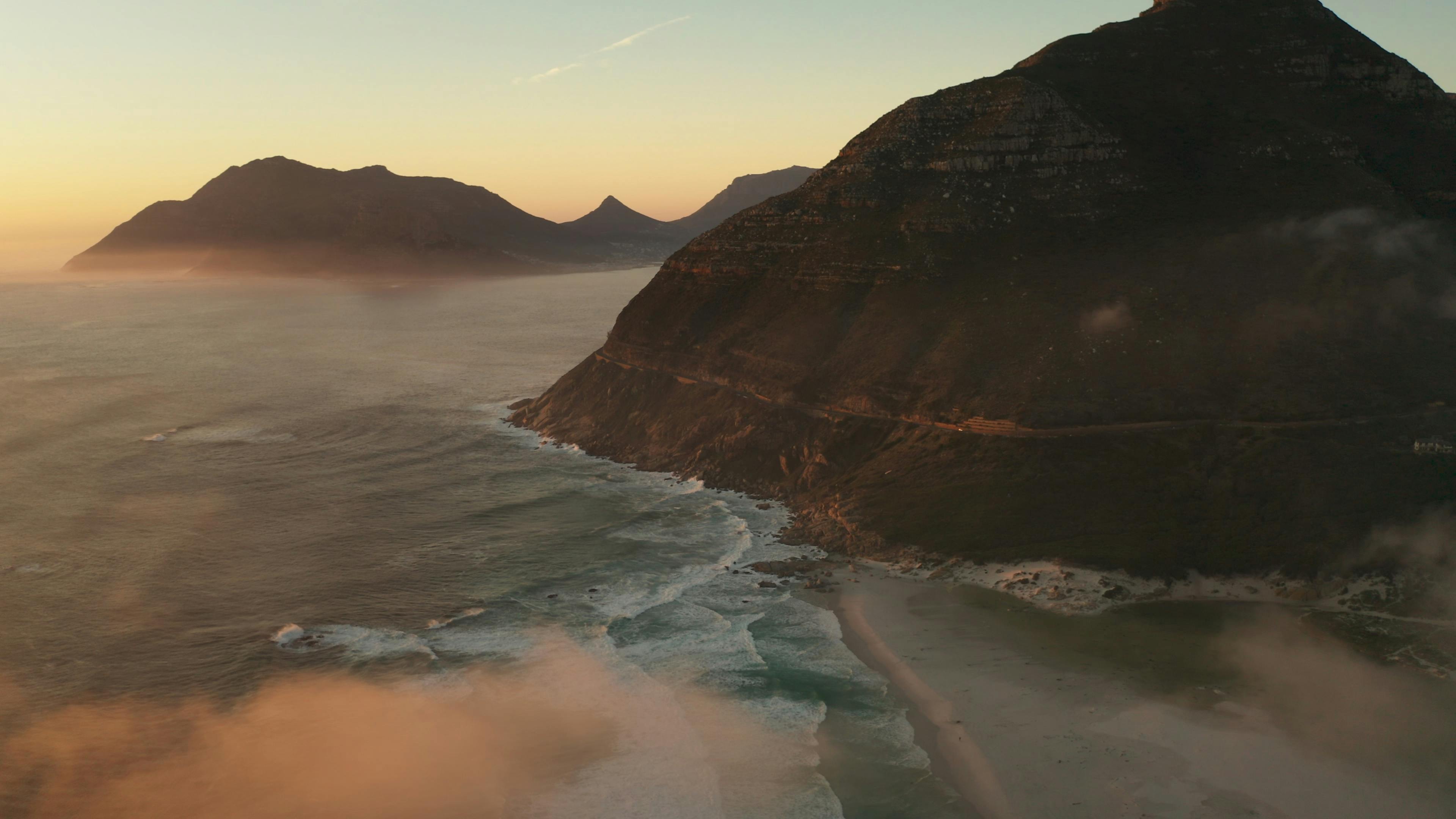 An Aerial Shot of a Rocky Shore · Free Stock Photo