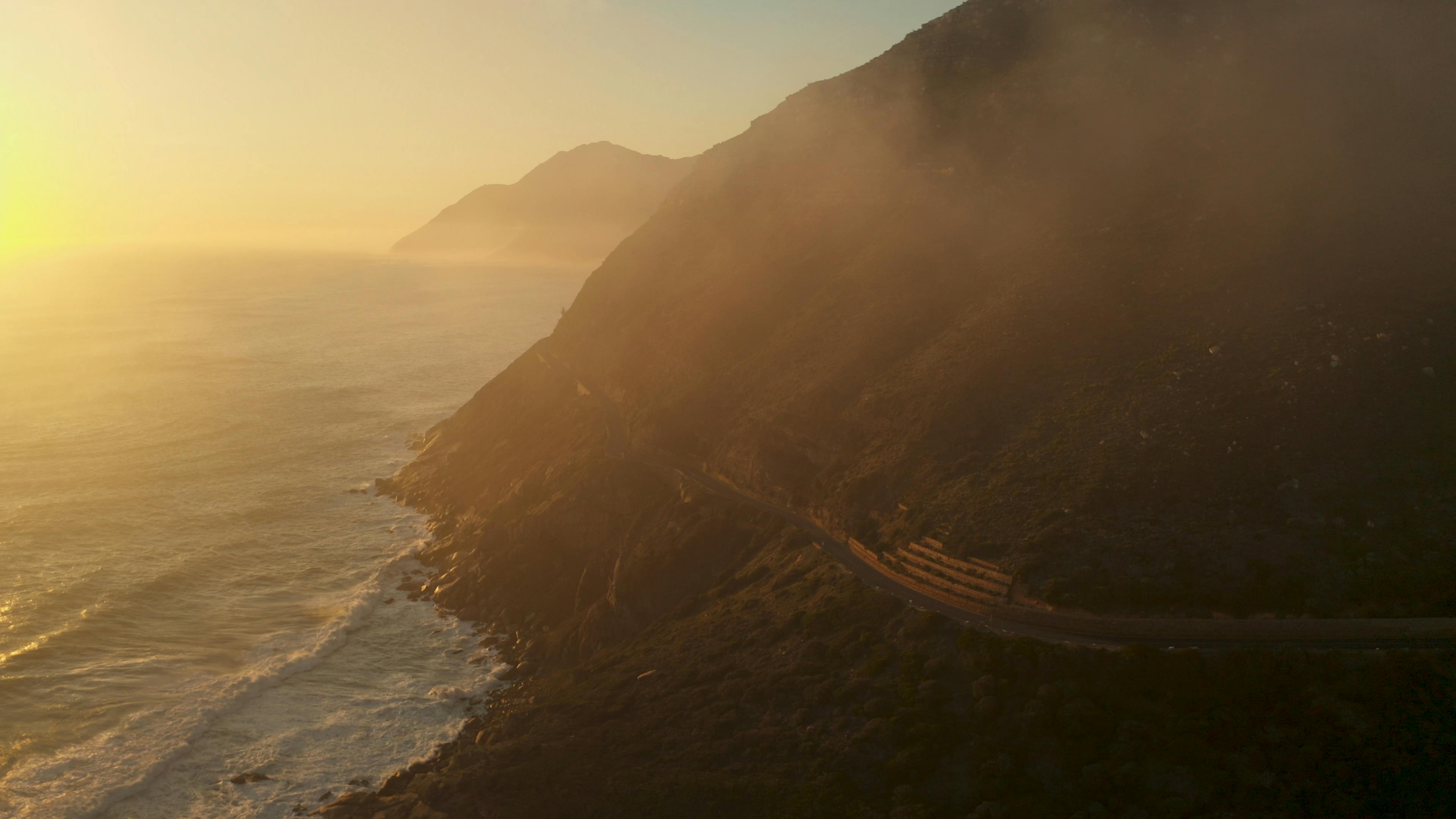 Aerial Photography of a Coast · Free Stock Photo