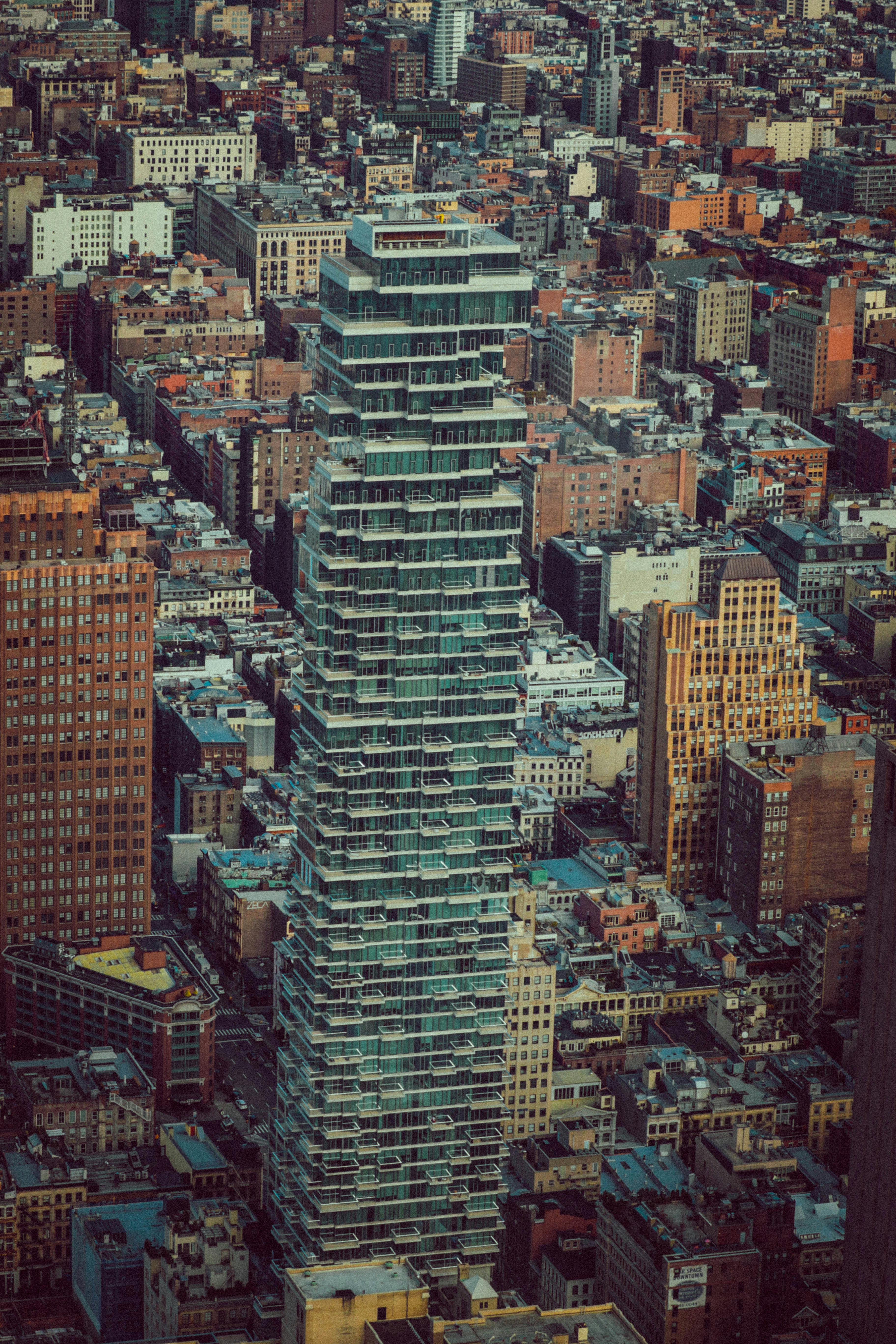 Aerial Photography of High Rise Buildings · Free Stock Photo