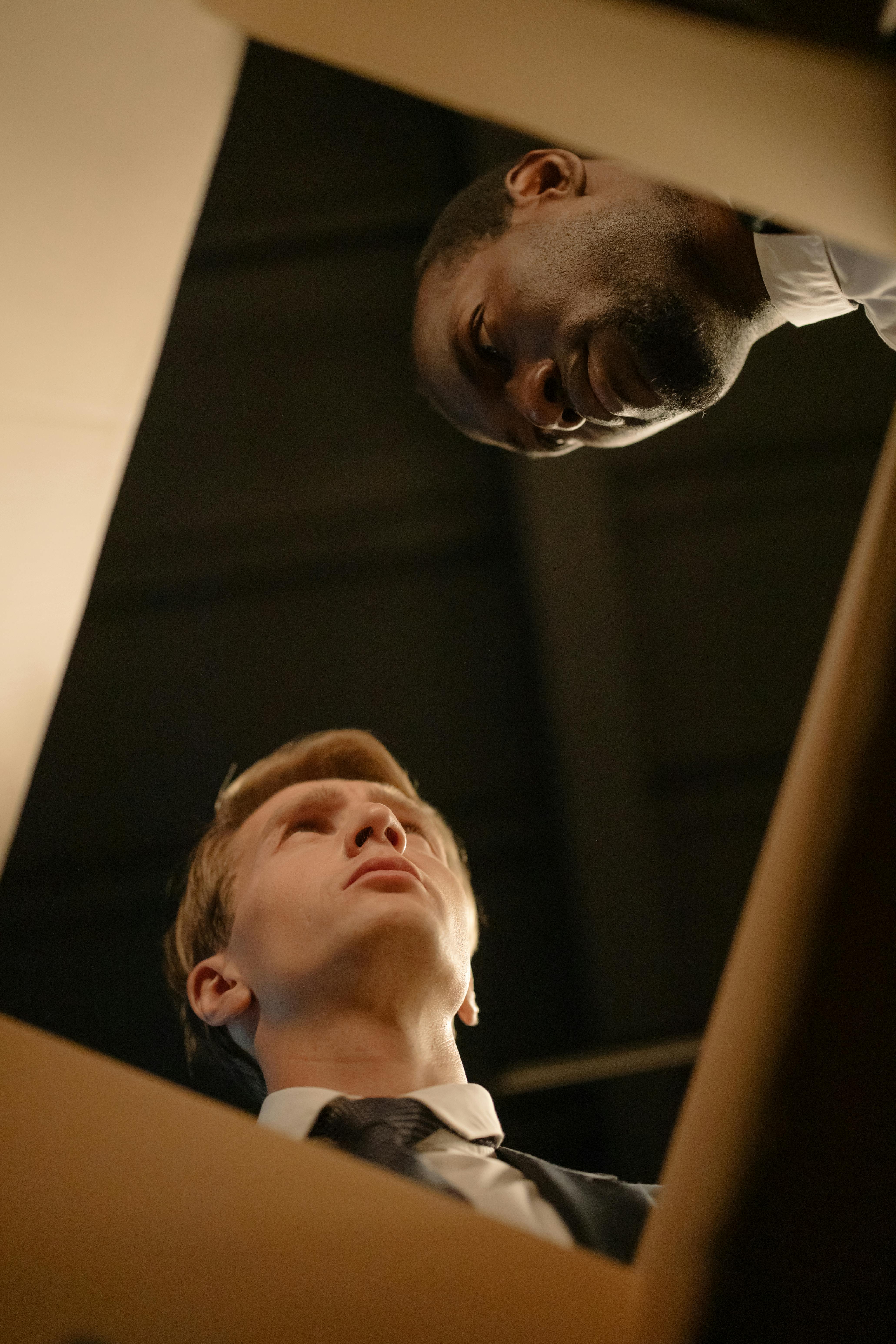 Elegant Men Talking · Free Stock Photo