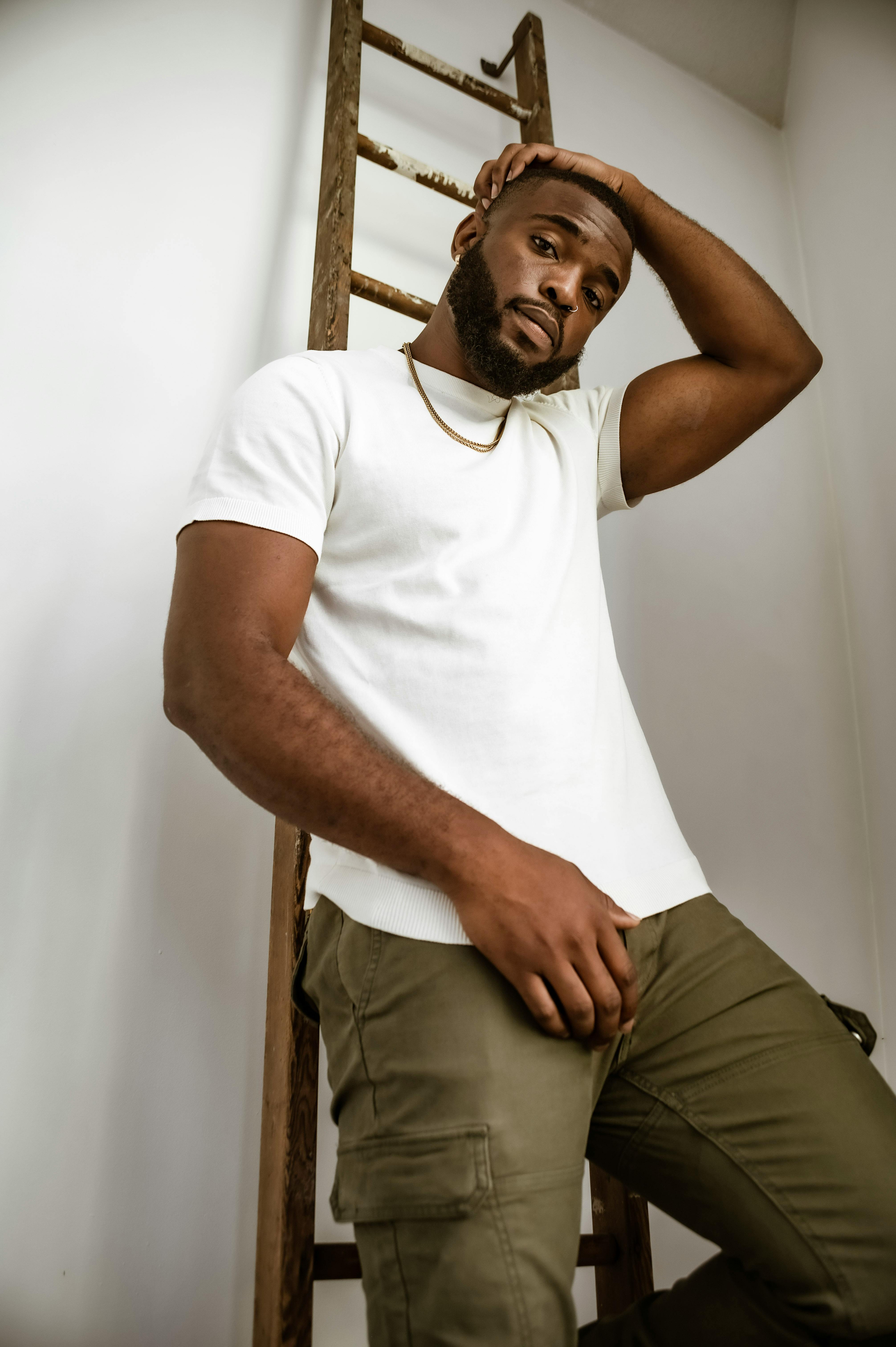 A Man Posing at the Camera · Free Stock Photo