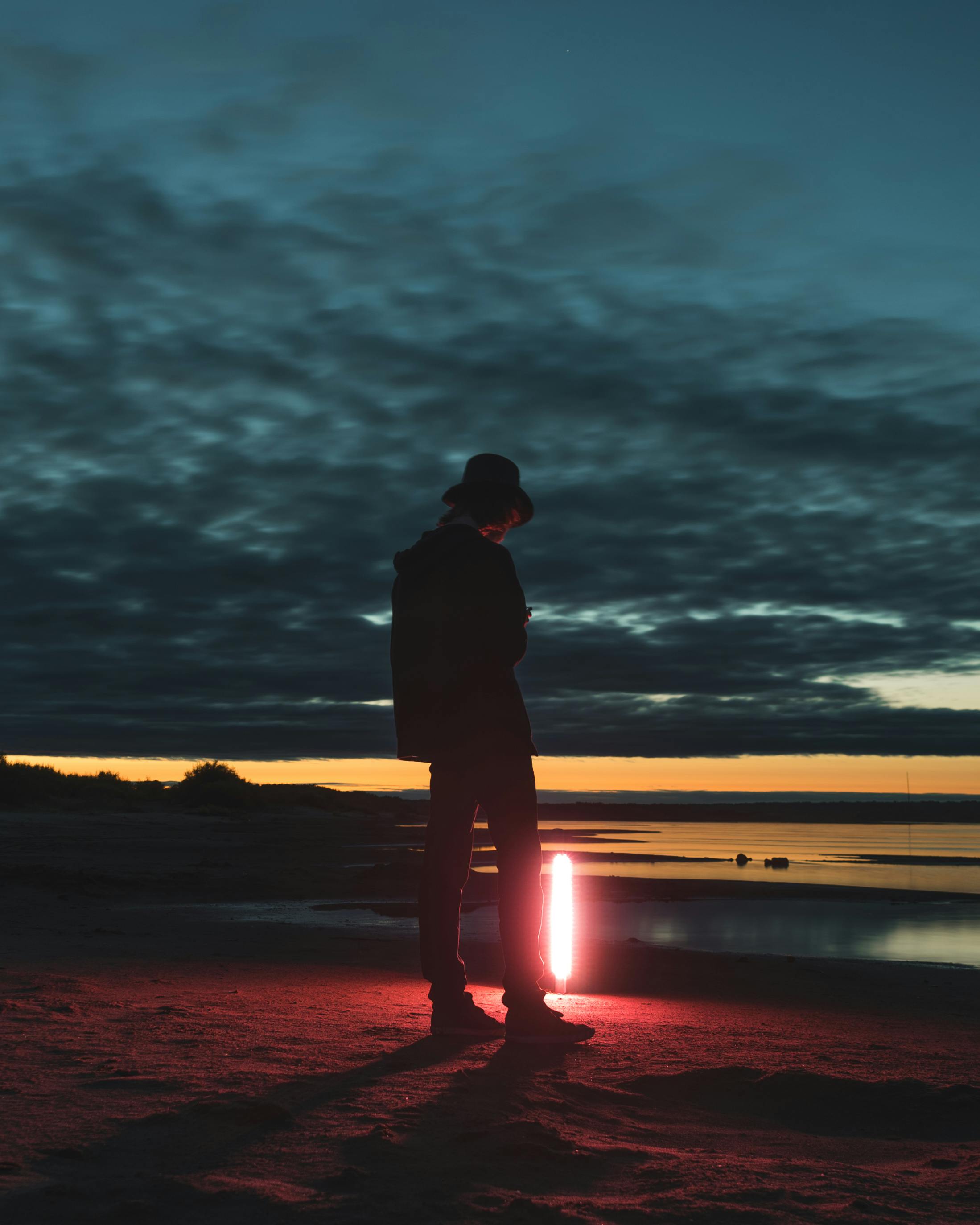 Free stock photo of adventure, afterglow, backlit, beach, beautiful sky ...