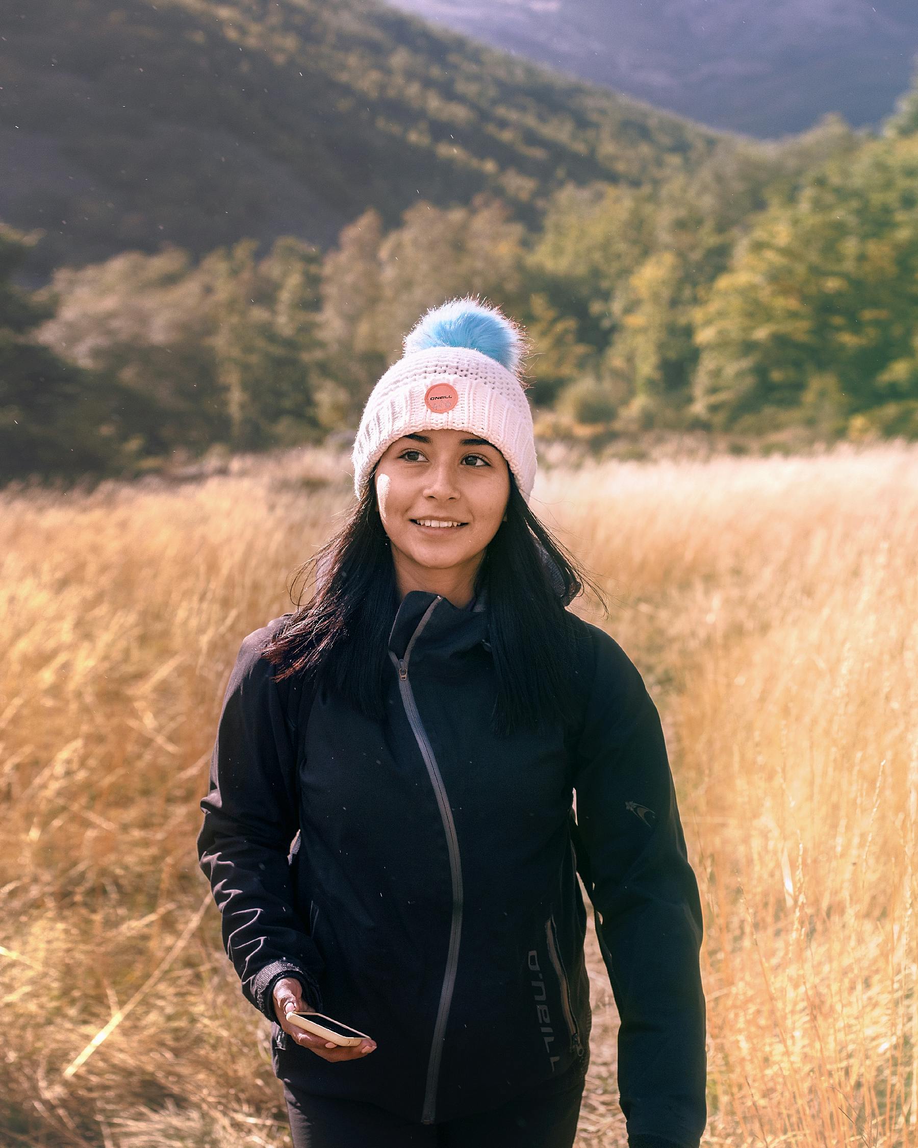 Projection of Numbers on a Woman's Face · Free Stock Photo