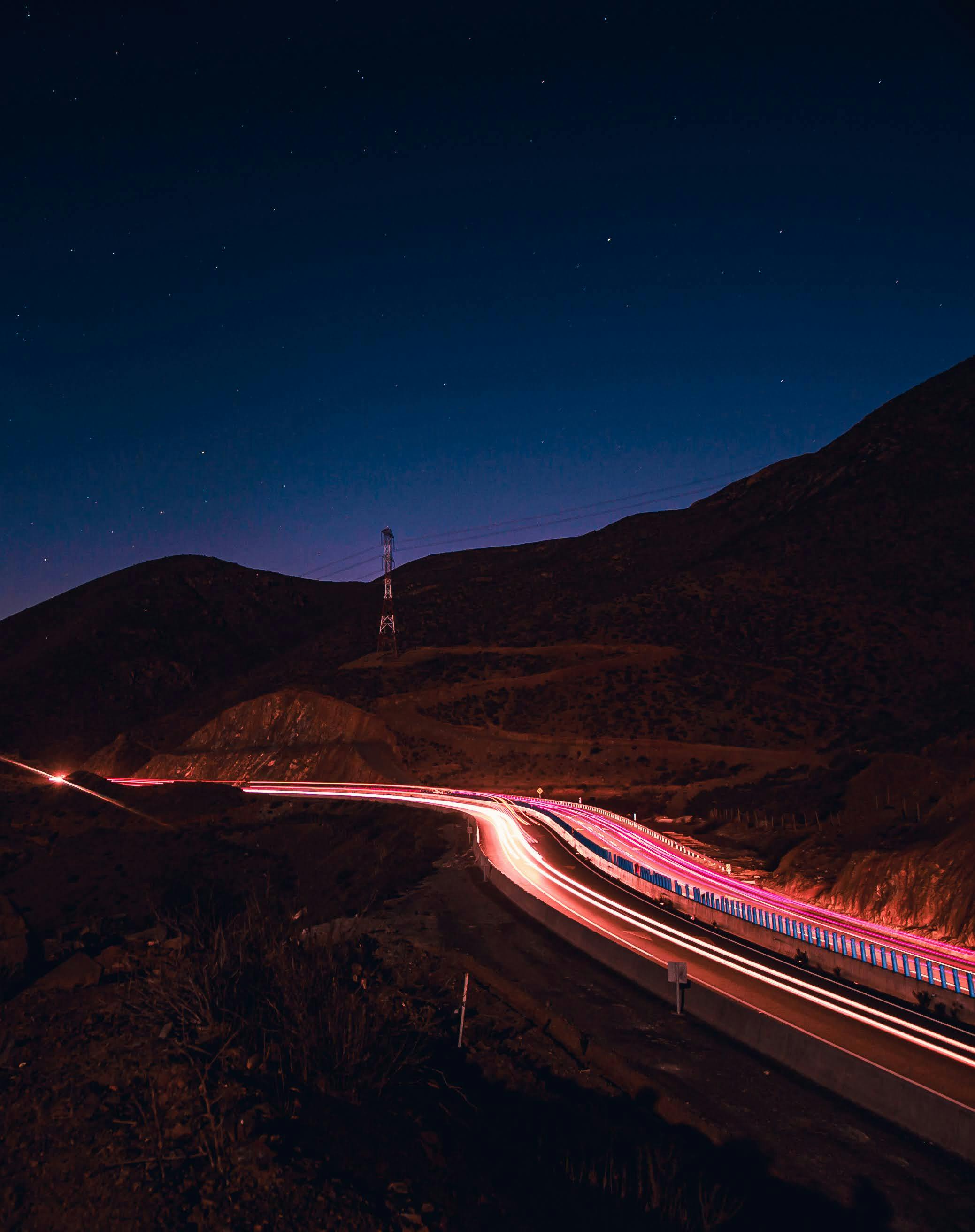 Red Light Trails Photos, Download Free Red Light Trails Stock Photos ...