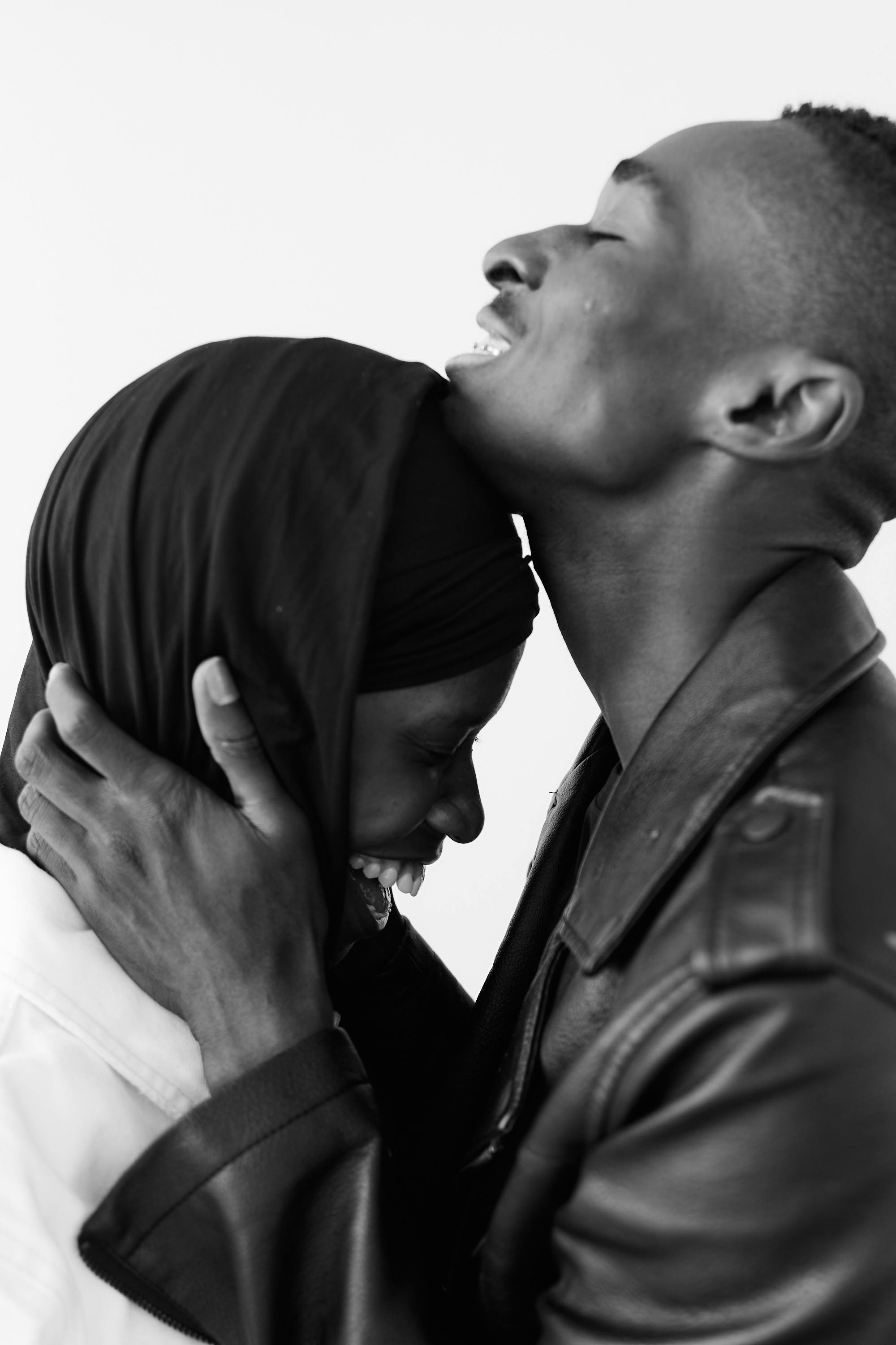 A Couple Expression of Happiness Together · Free Stock Photo