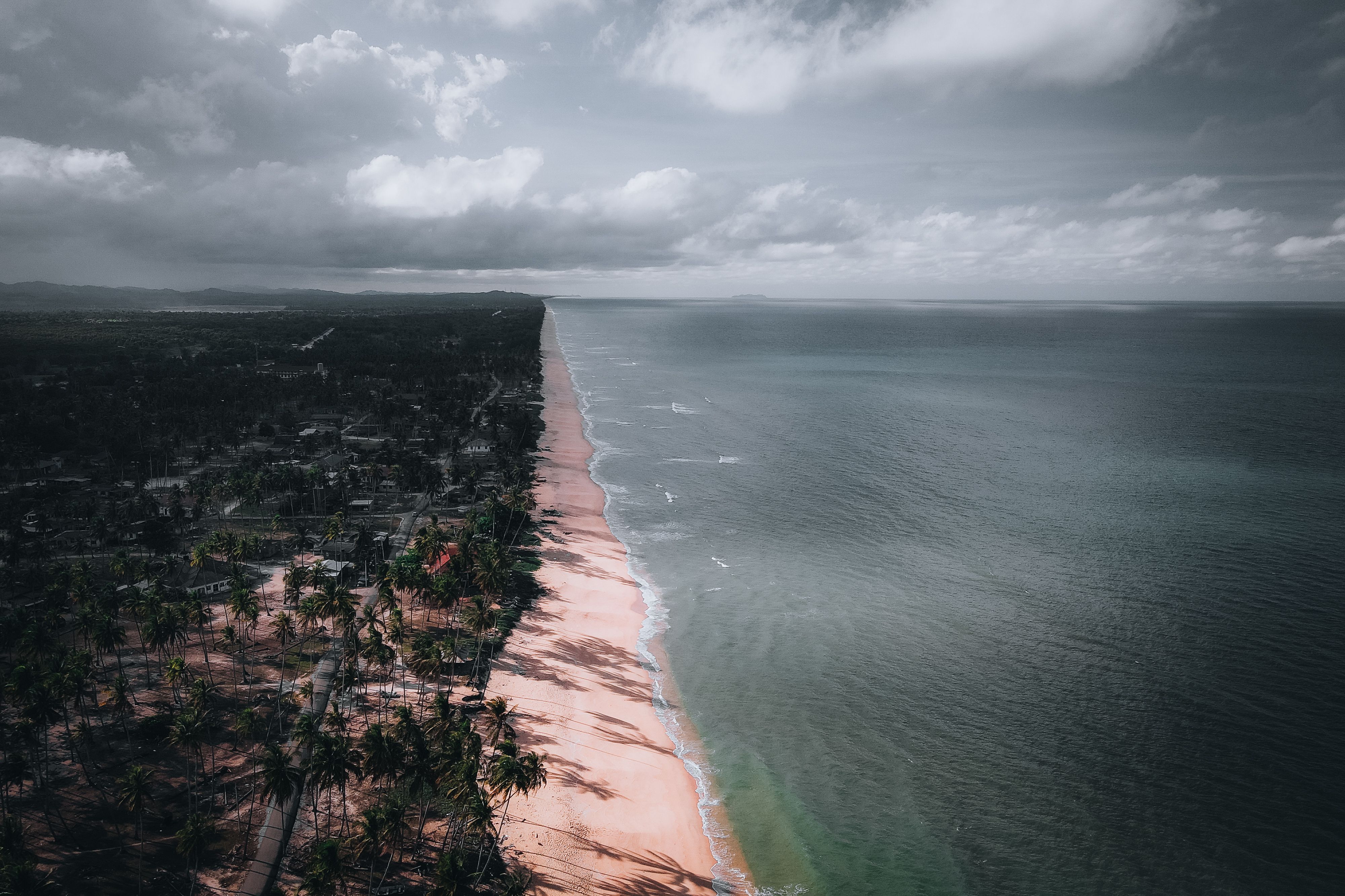 Aerial View of Coast Line · Free Stock Photo