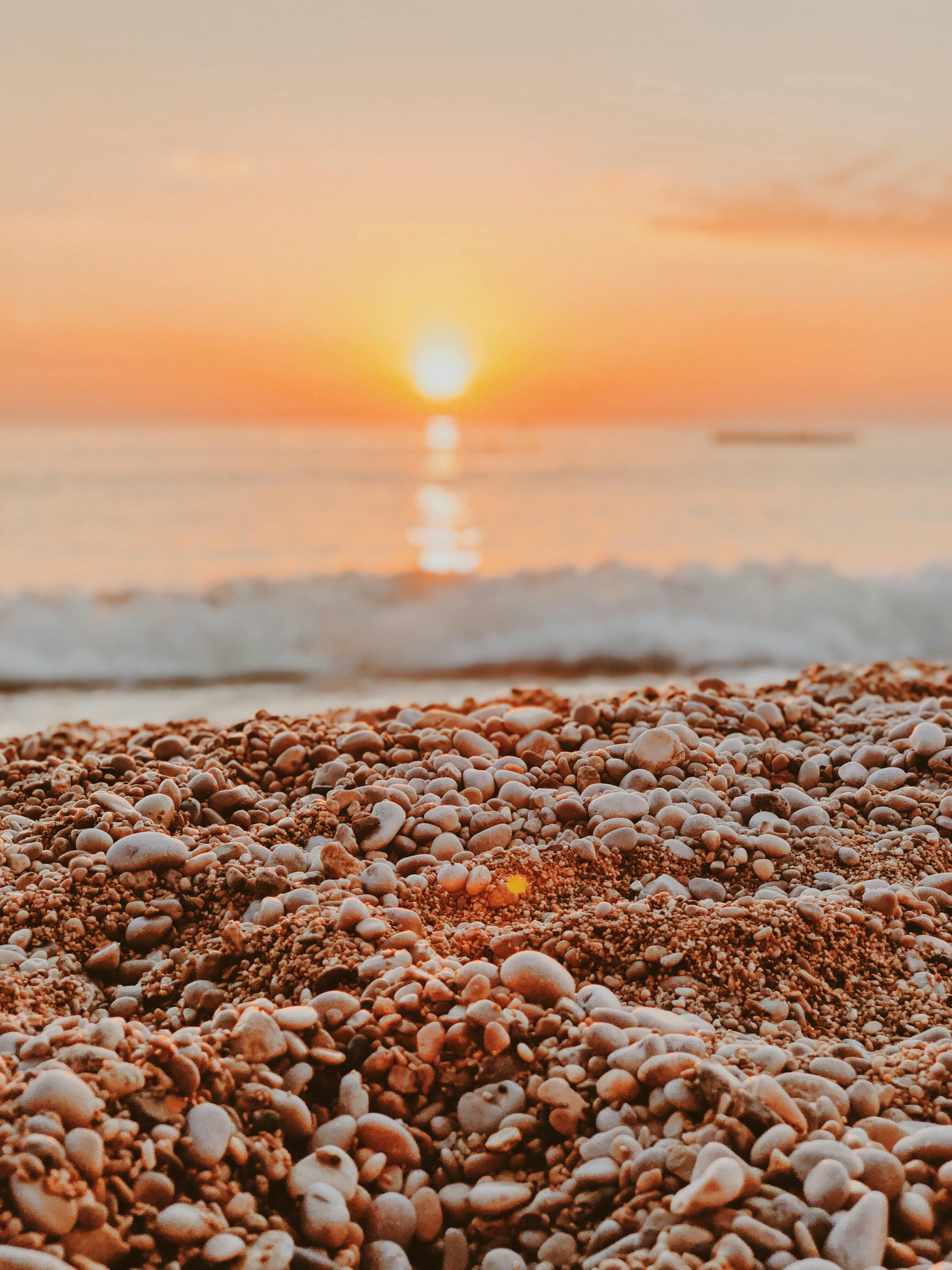 Close Up Photography of Pebbles · Free Stock Photo