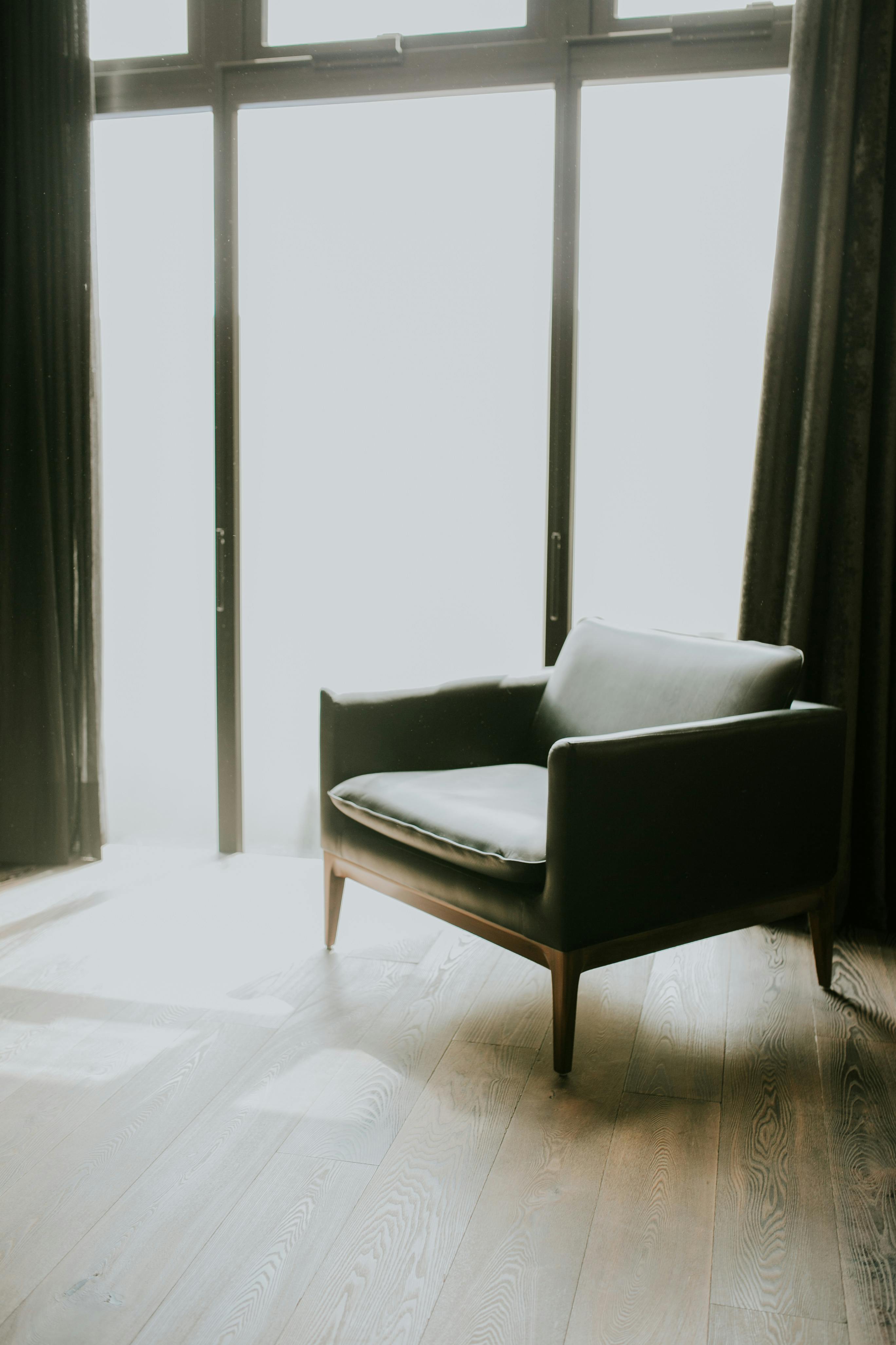 An Armchair beside a Window · Free Stock Photo