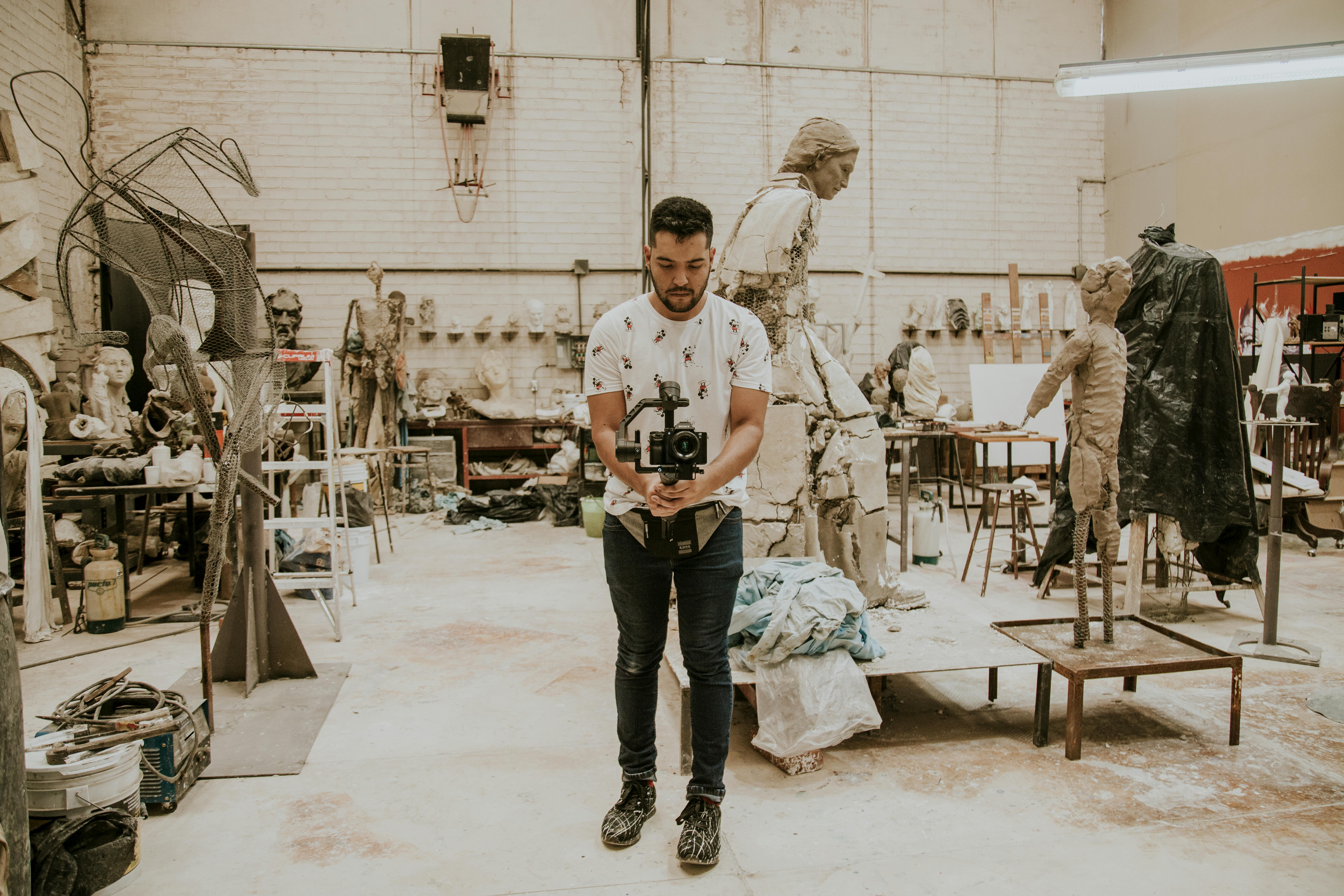 Photo of a Camera Man · Free Stock Photo