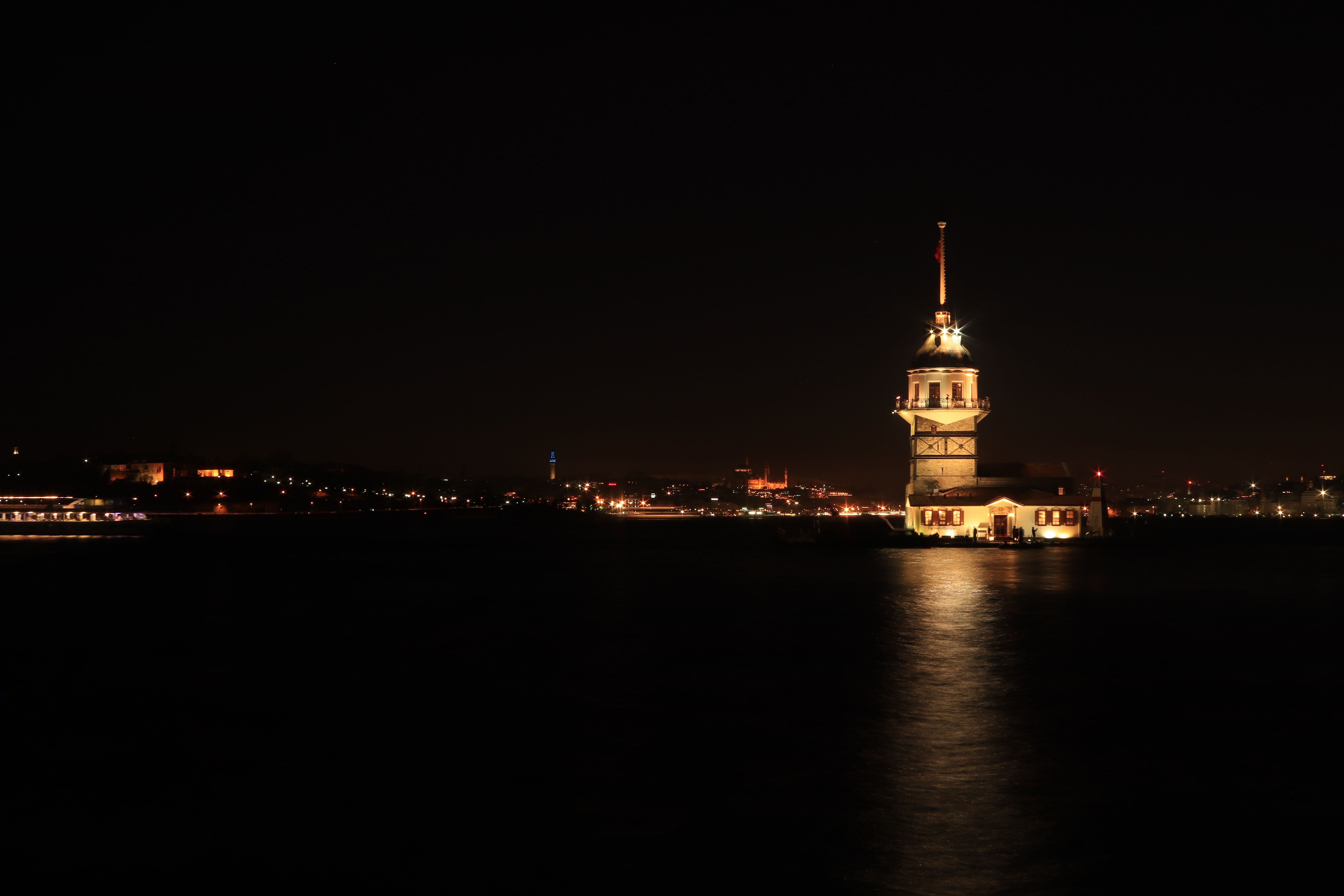Orange Lighthouse · Free Stock Photo