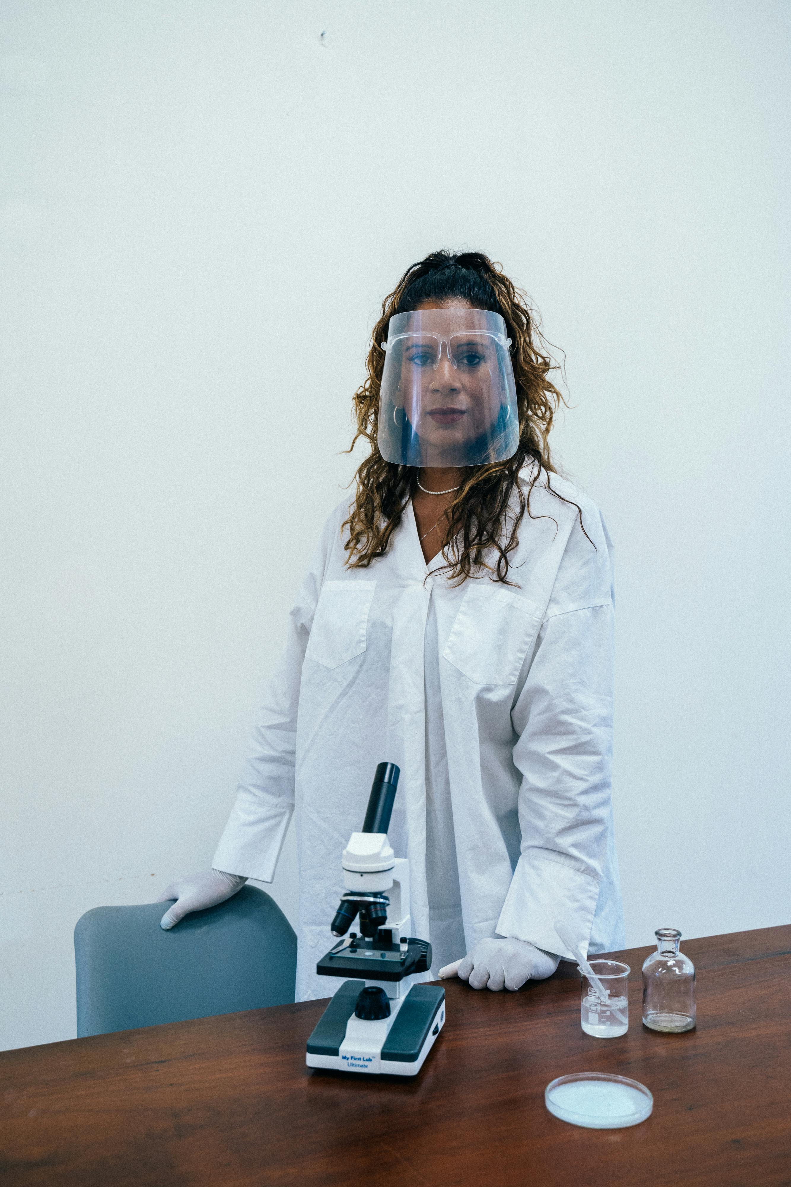 A Person using Microscope · Free Stock Photo