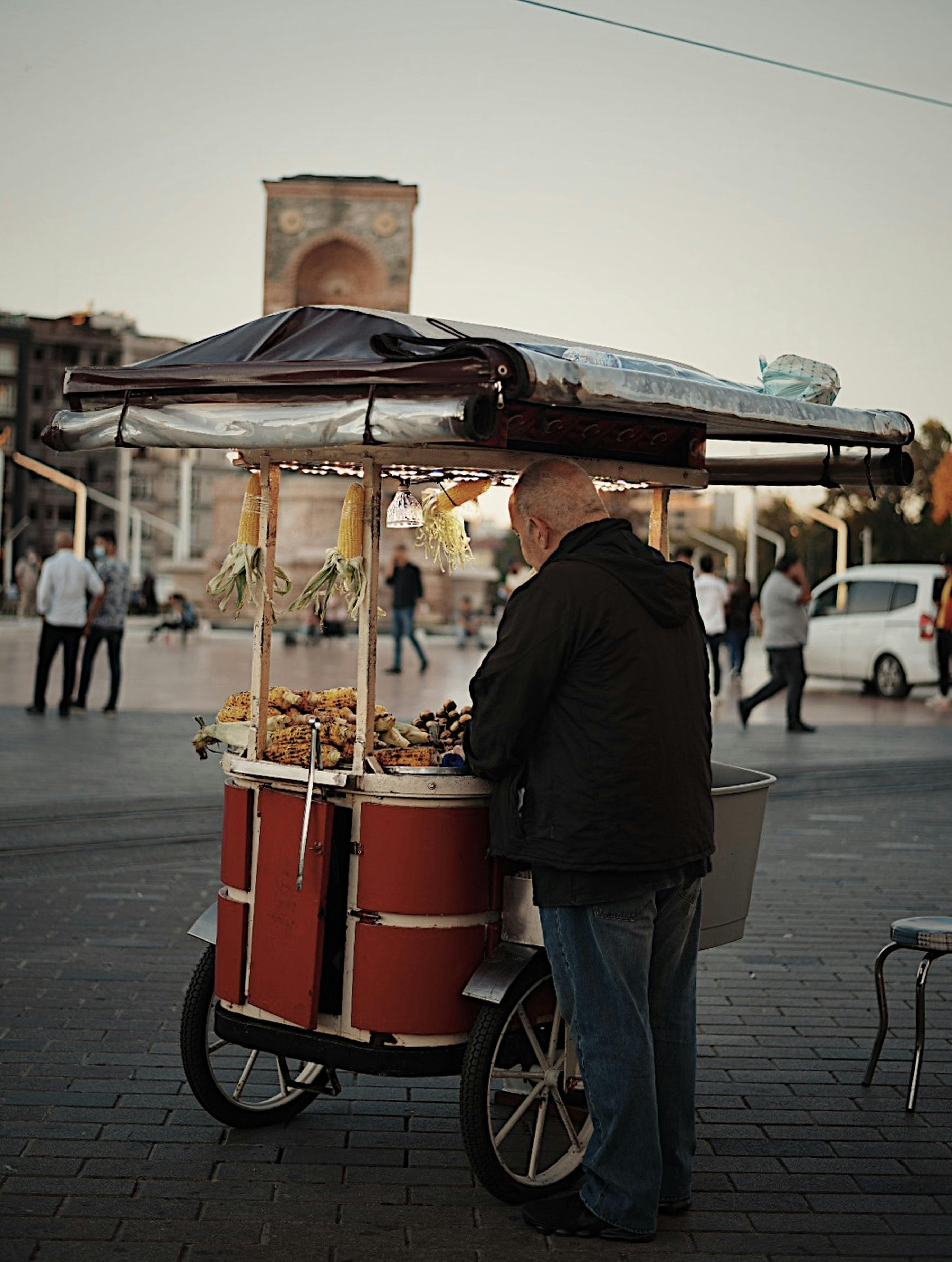 Urban Feast at Night · Free Stock Photo