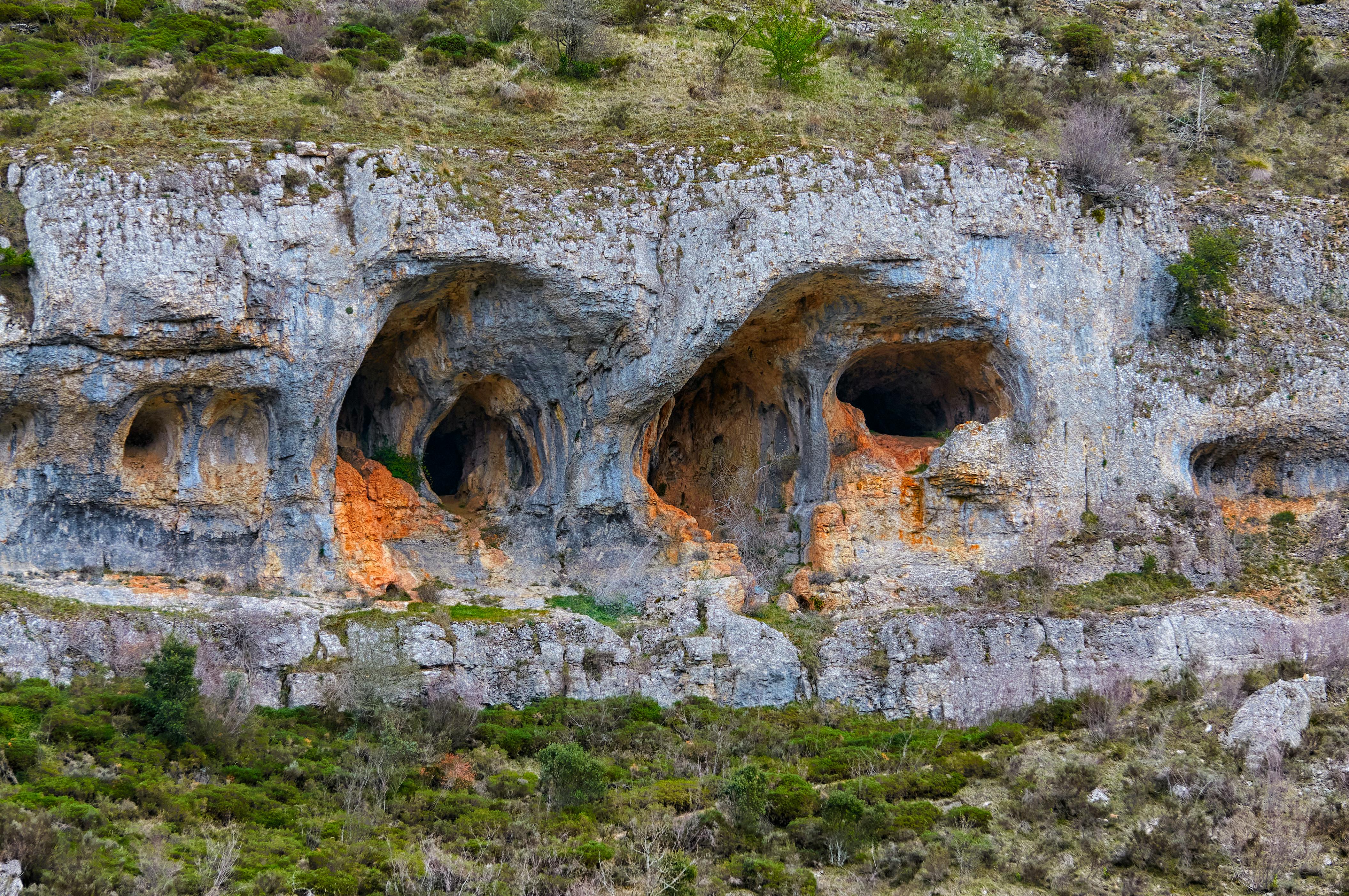 Rock Formations with Caves · Free Stock Photo