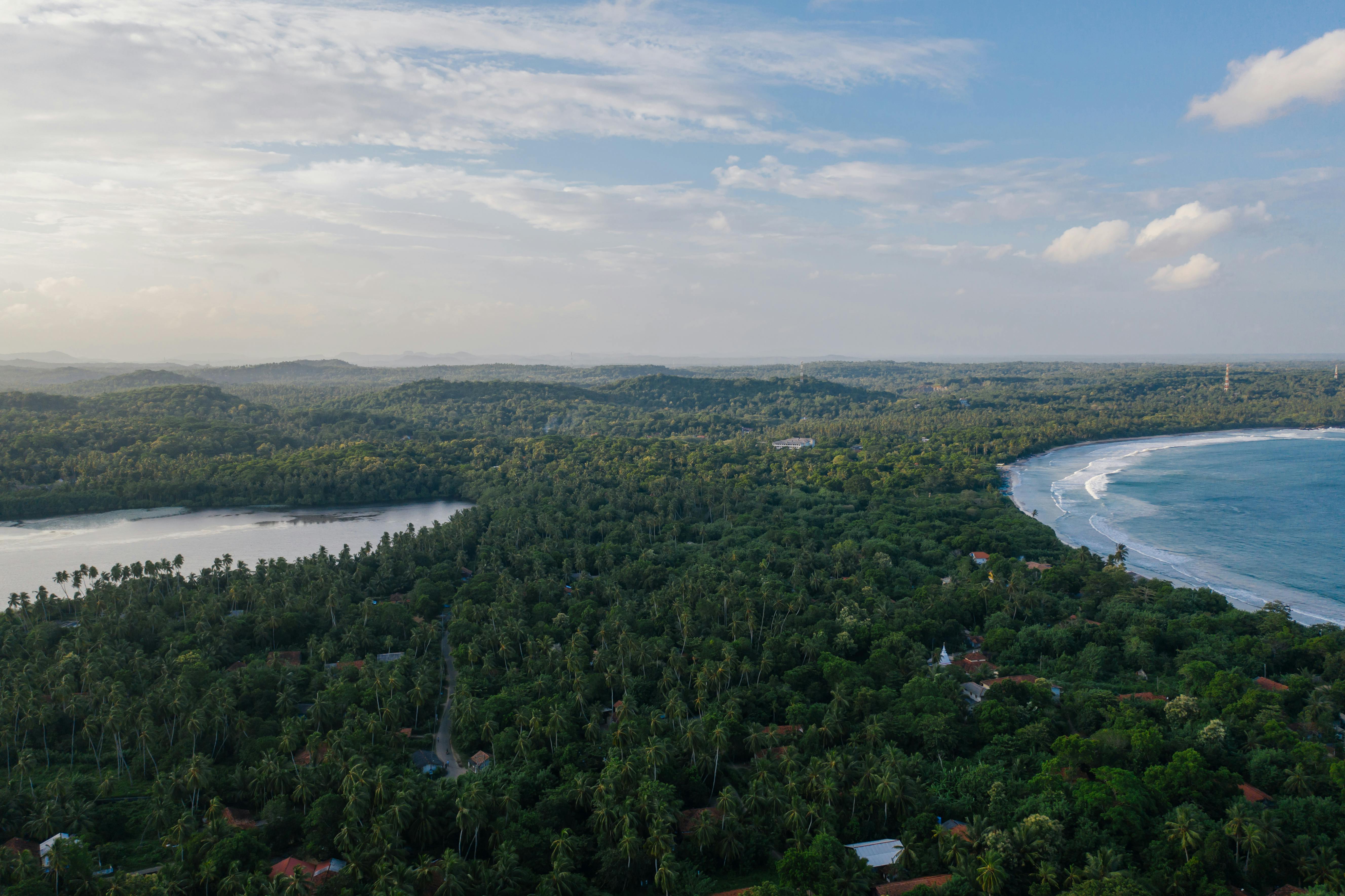 Aaerial Footage of a Land · Free Stock Photo