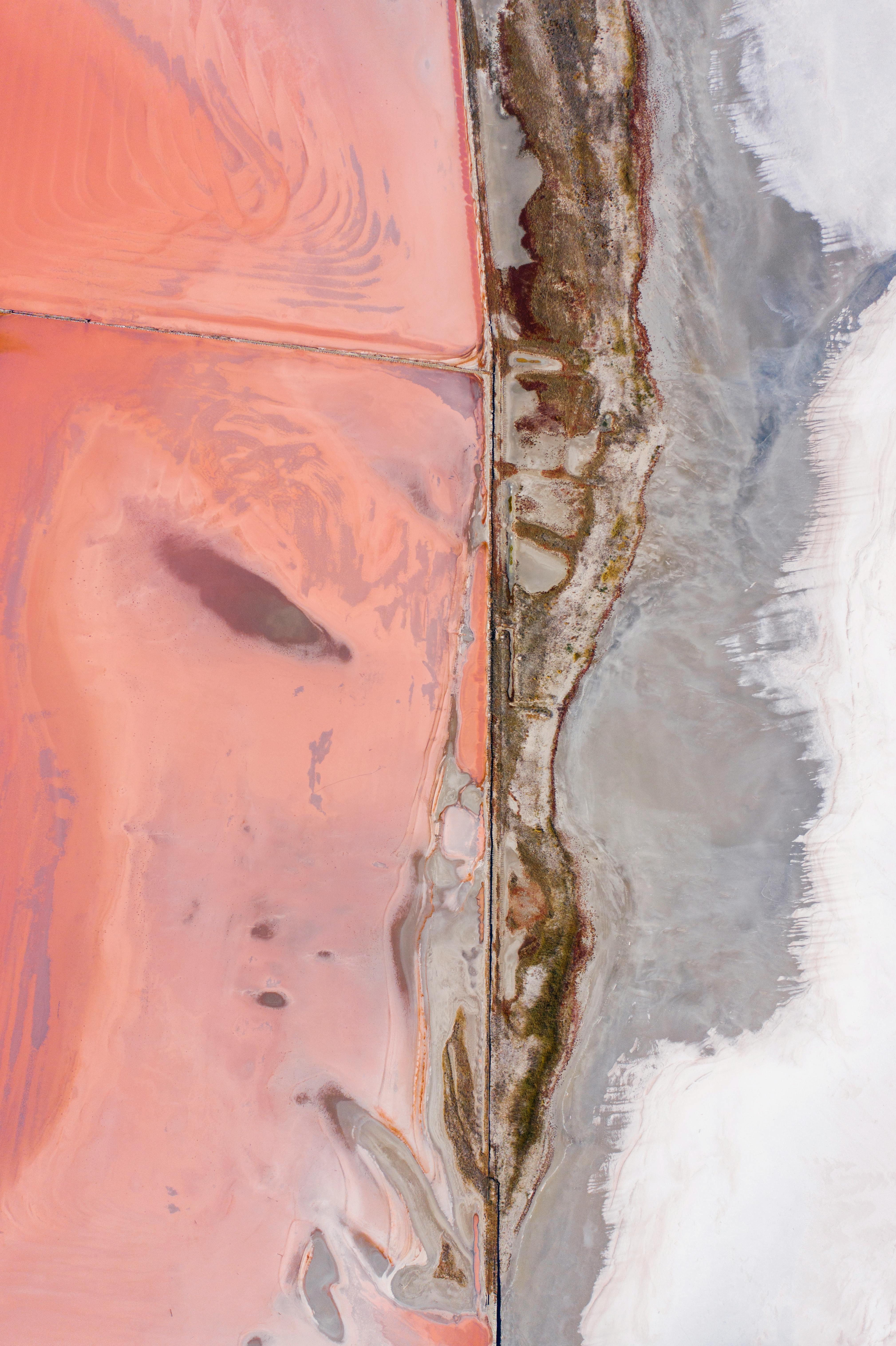 Aerial Footage of Pink Island · Free Stock Photo