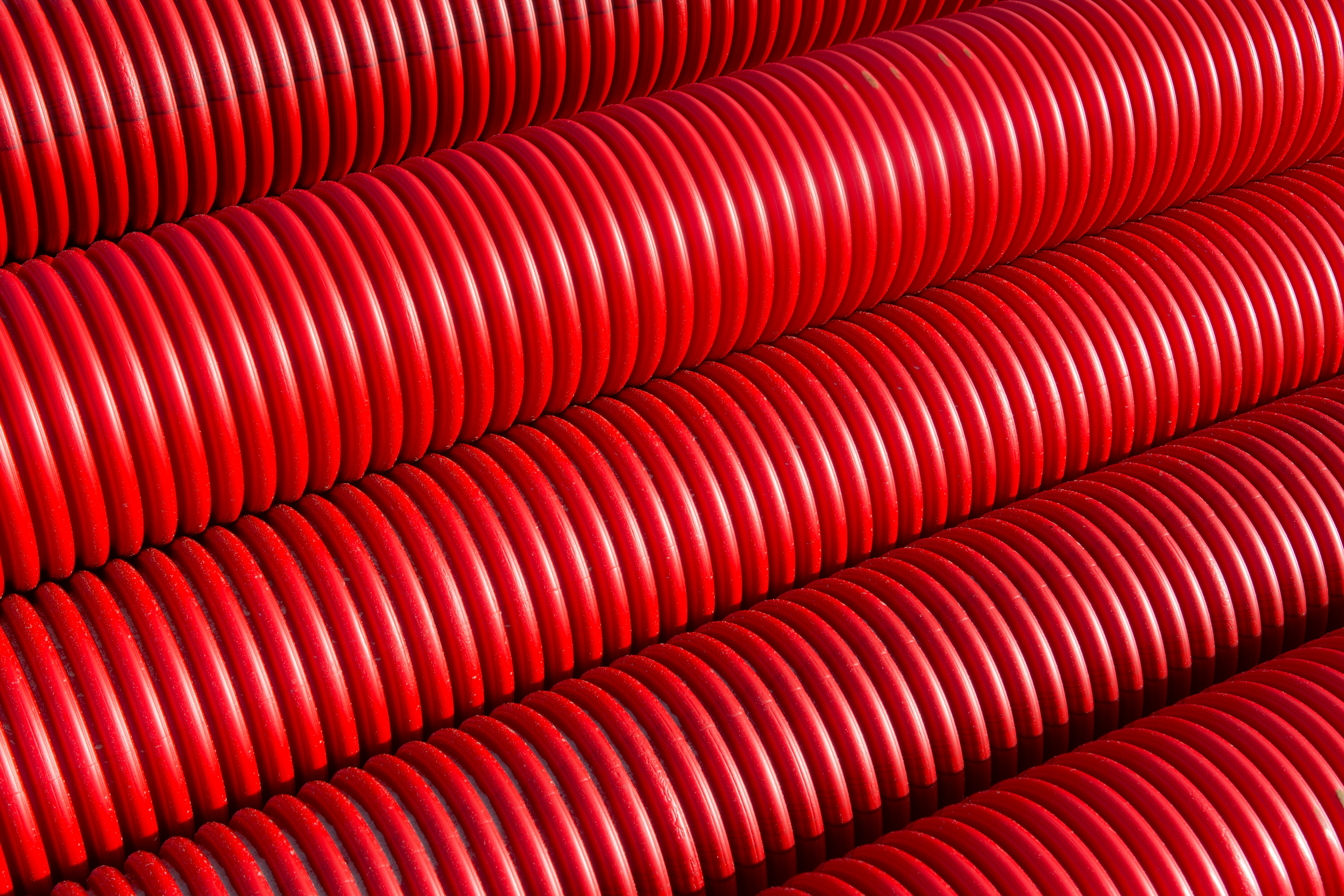 Close-up Photo of Red Pipes · Free Stock Photo