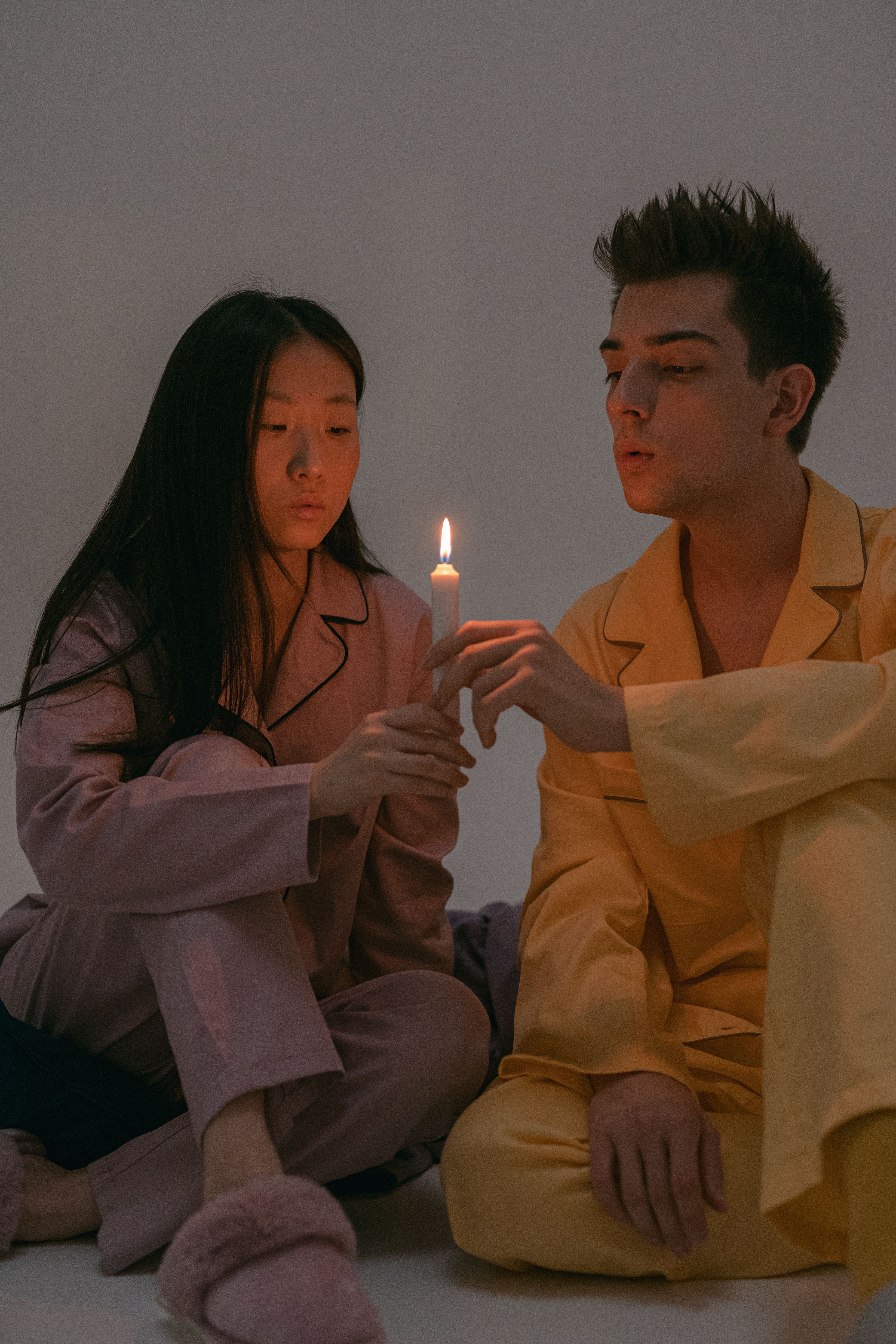 People Holding Lighted Candle · Free Stock Photo
