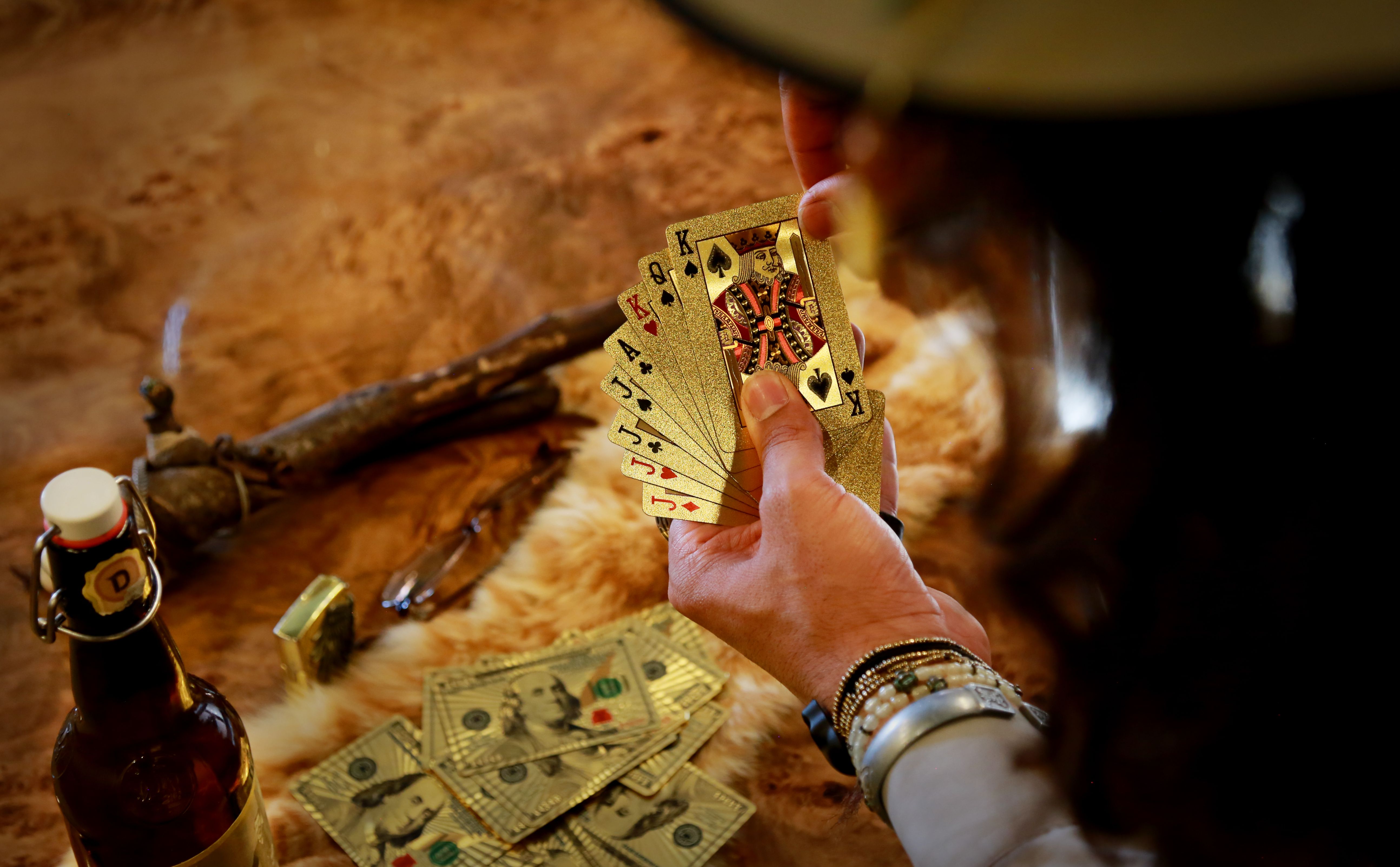 Person Holding Playing Cards · Free Stock Photo