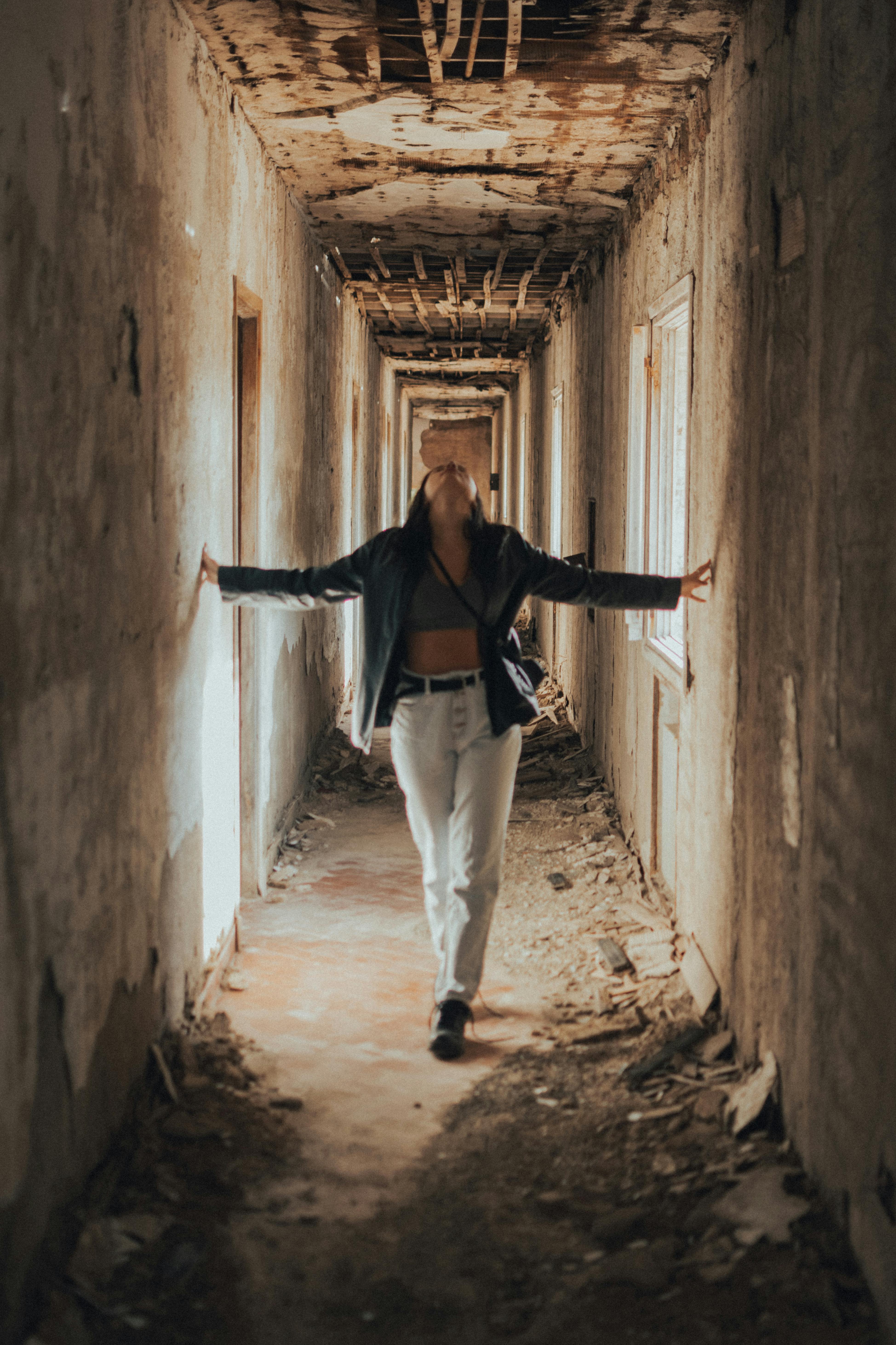 View of River from Inside Corridor of Cruise Ship · Free Stock Photo