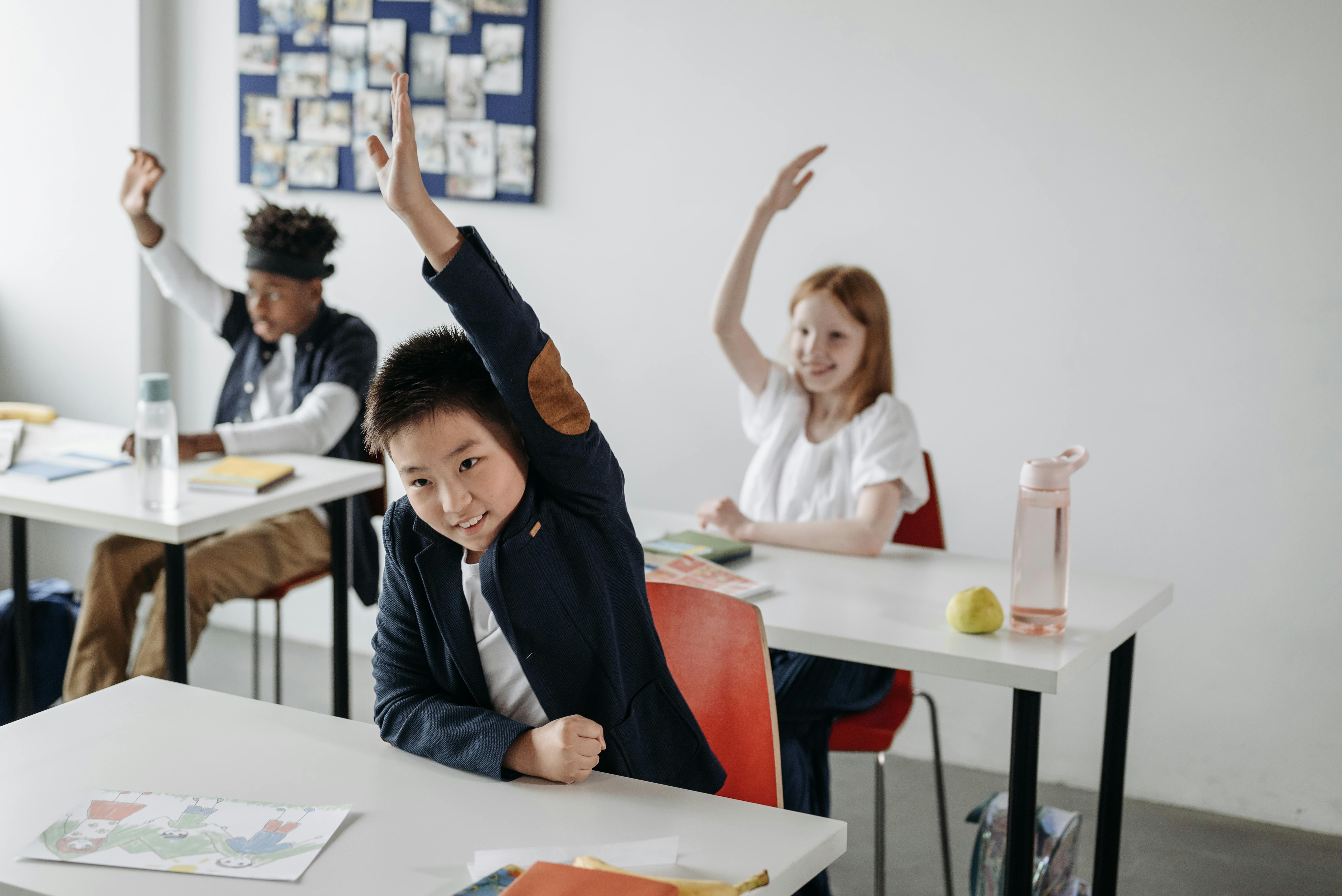 Children Sitting at the Table · Free Stock Photo