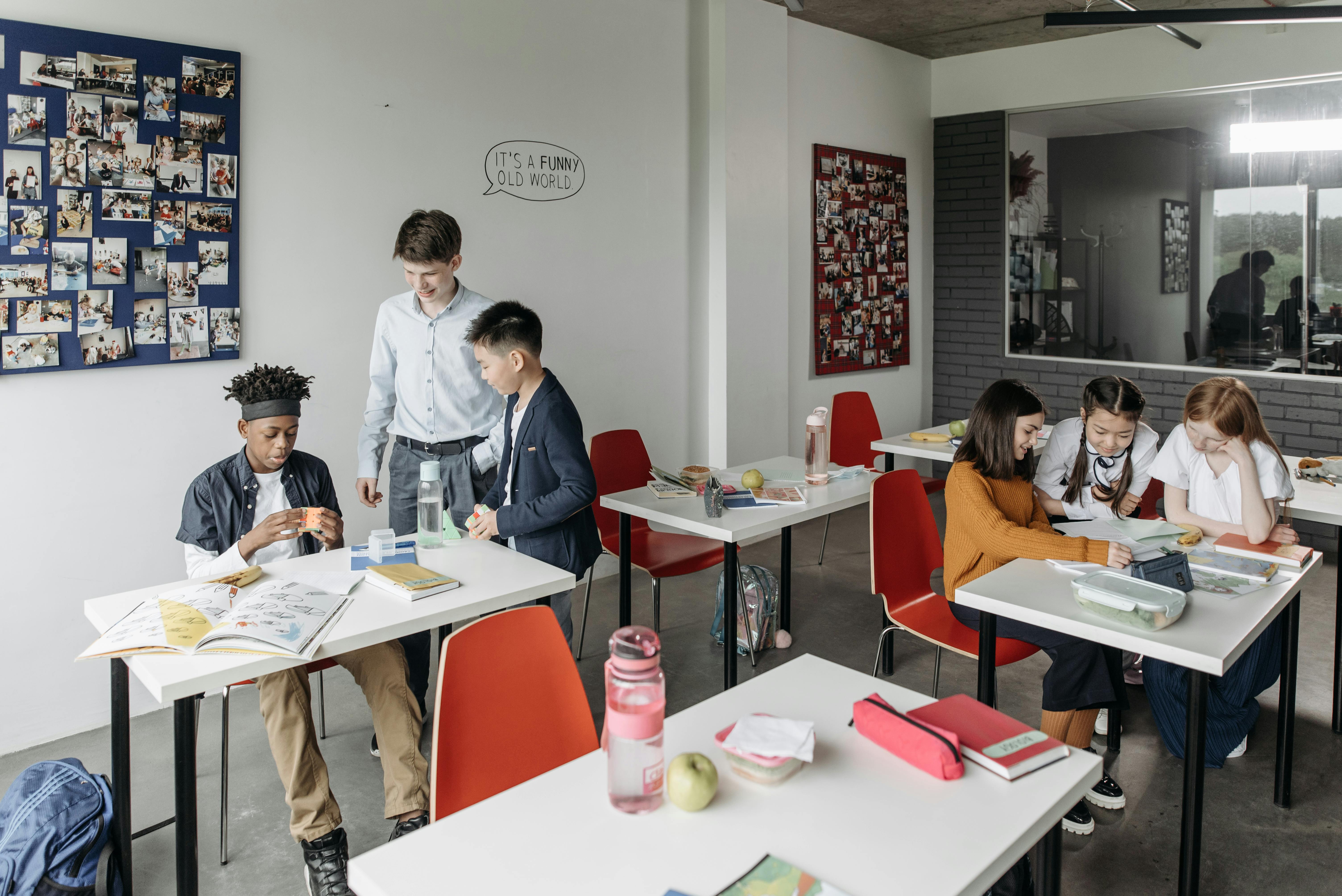 Students on a Classroom · Free Stock Photo