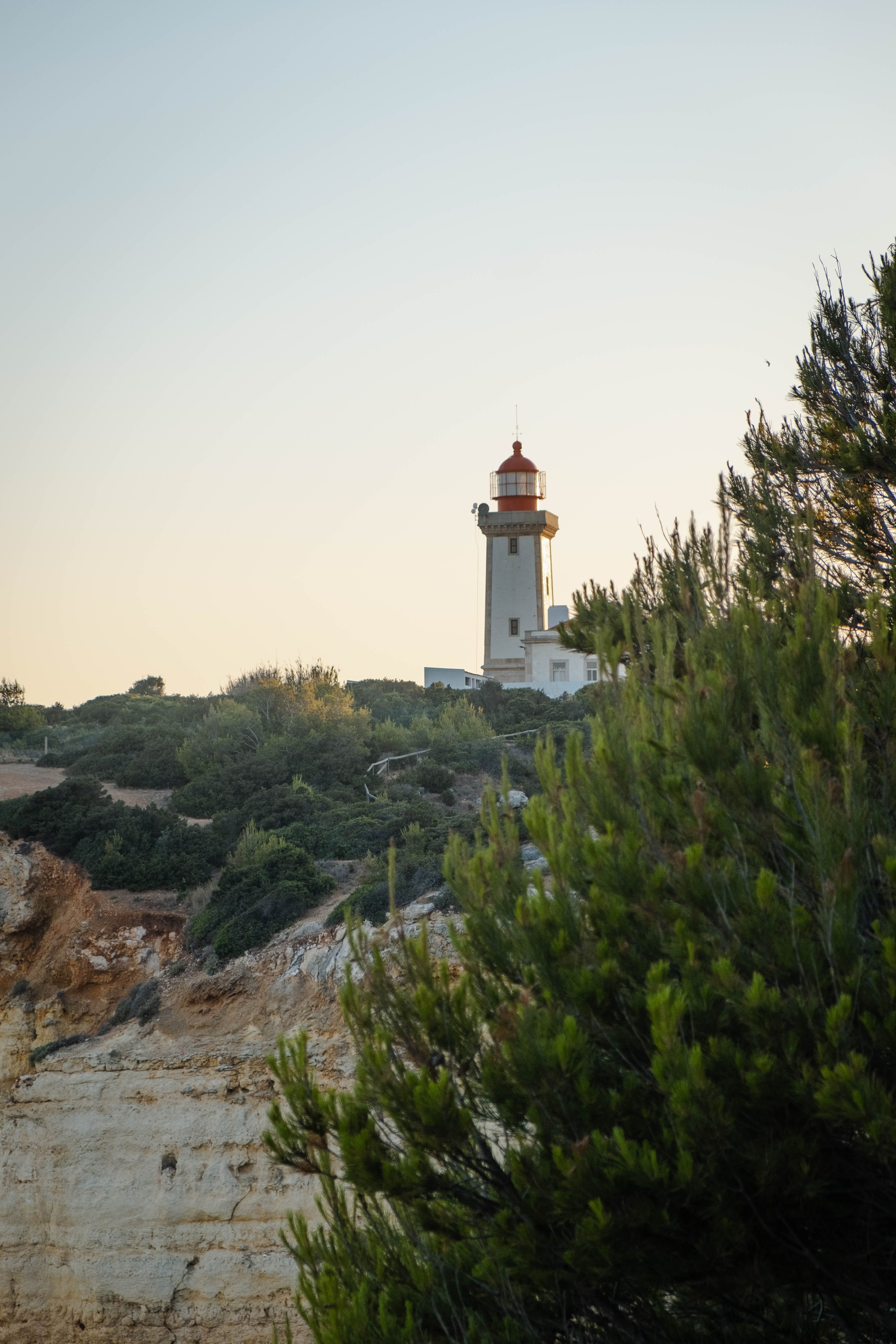 Seashore with Lighthouse · Free Stock Photo
