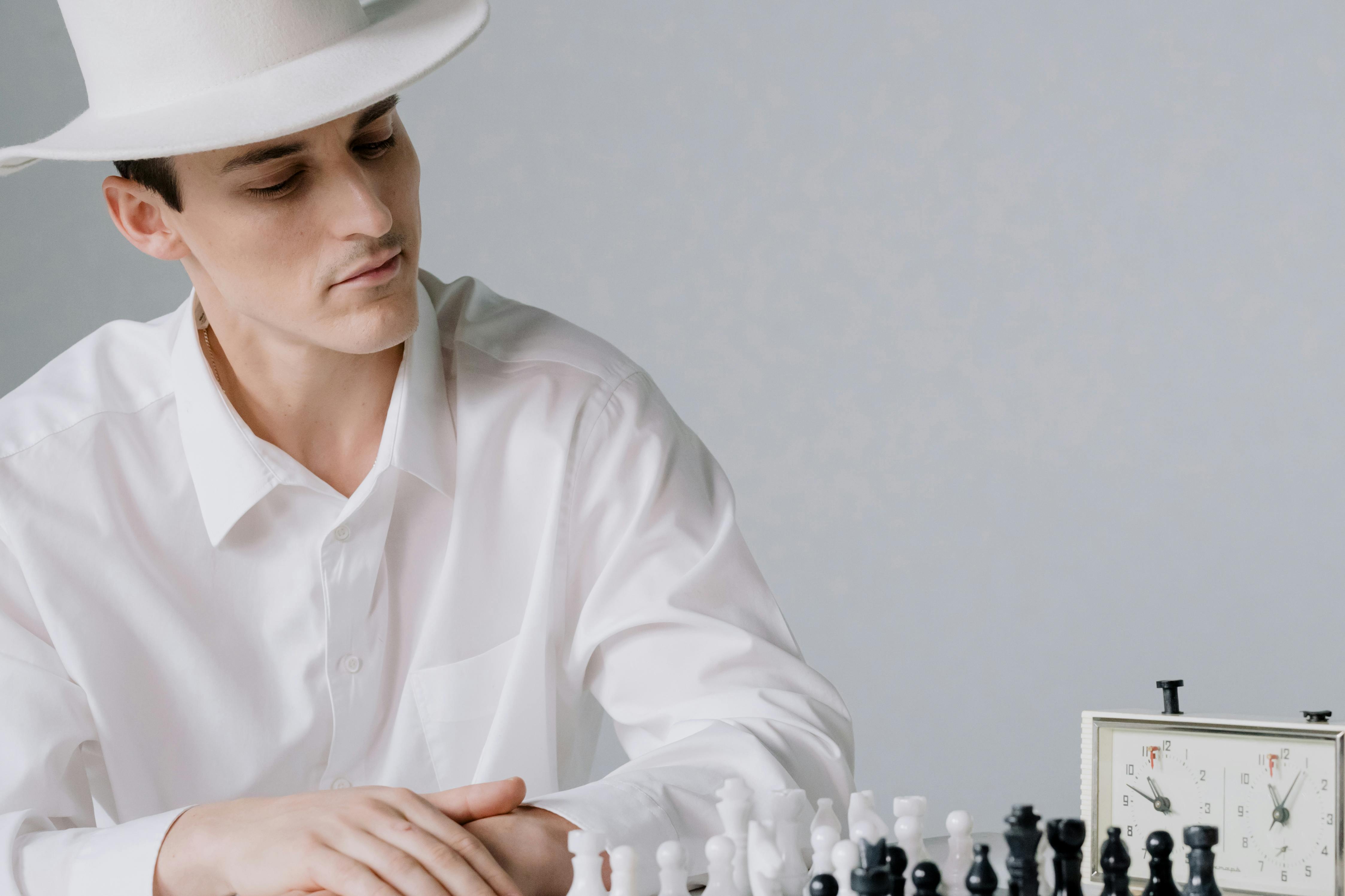 Man Playing Chess · Free Stock Photo
