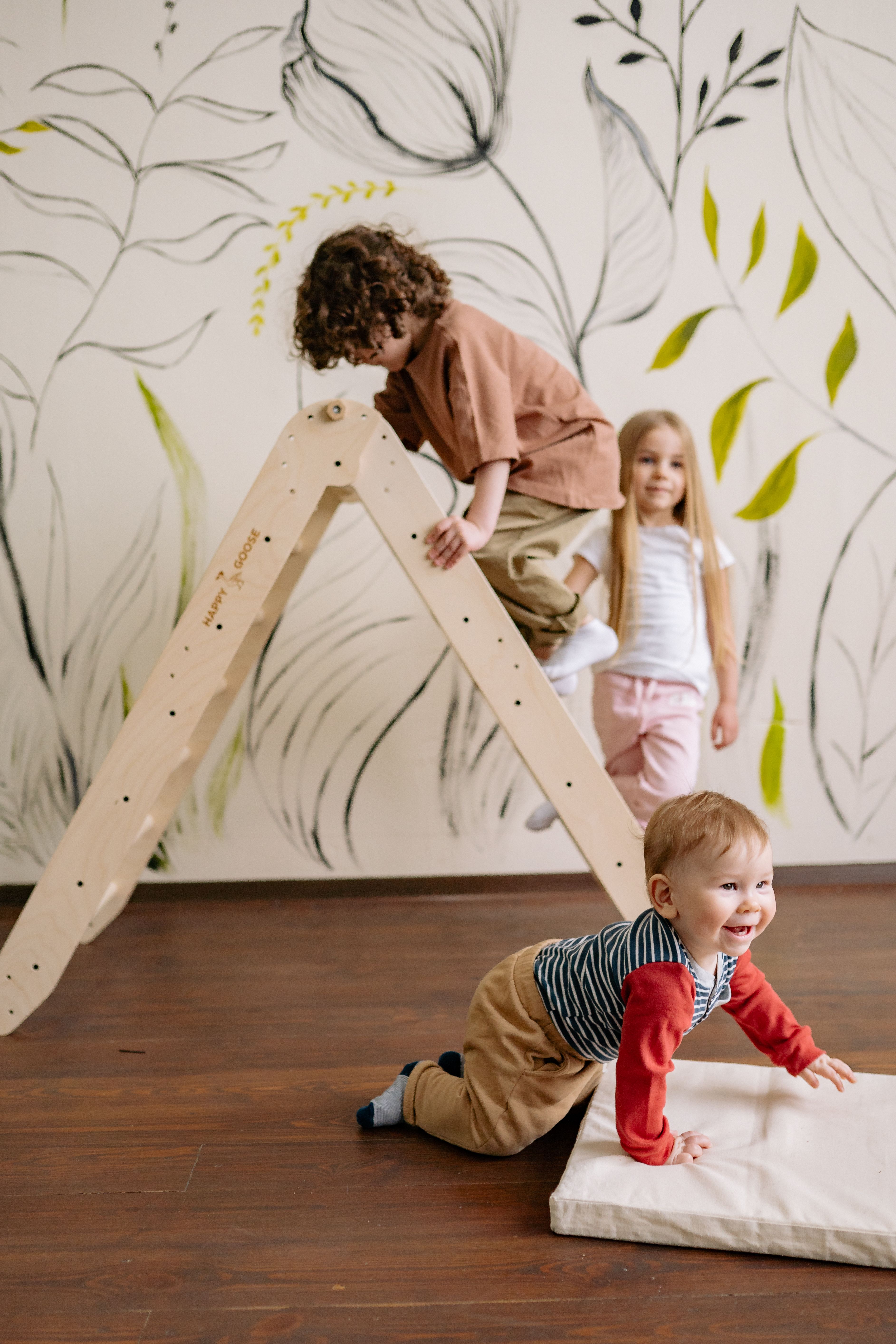 Girl Playing on the Ladder · Free Stock Photo