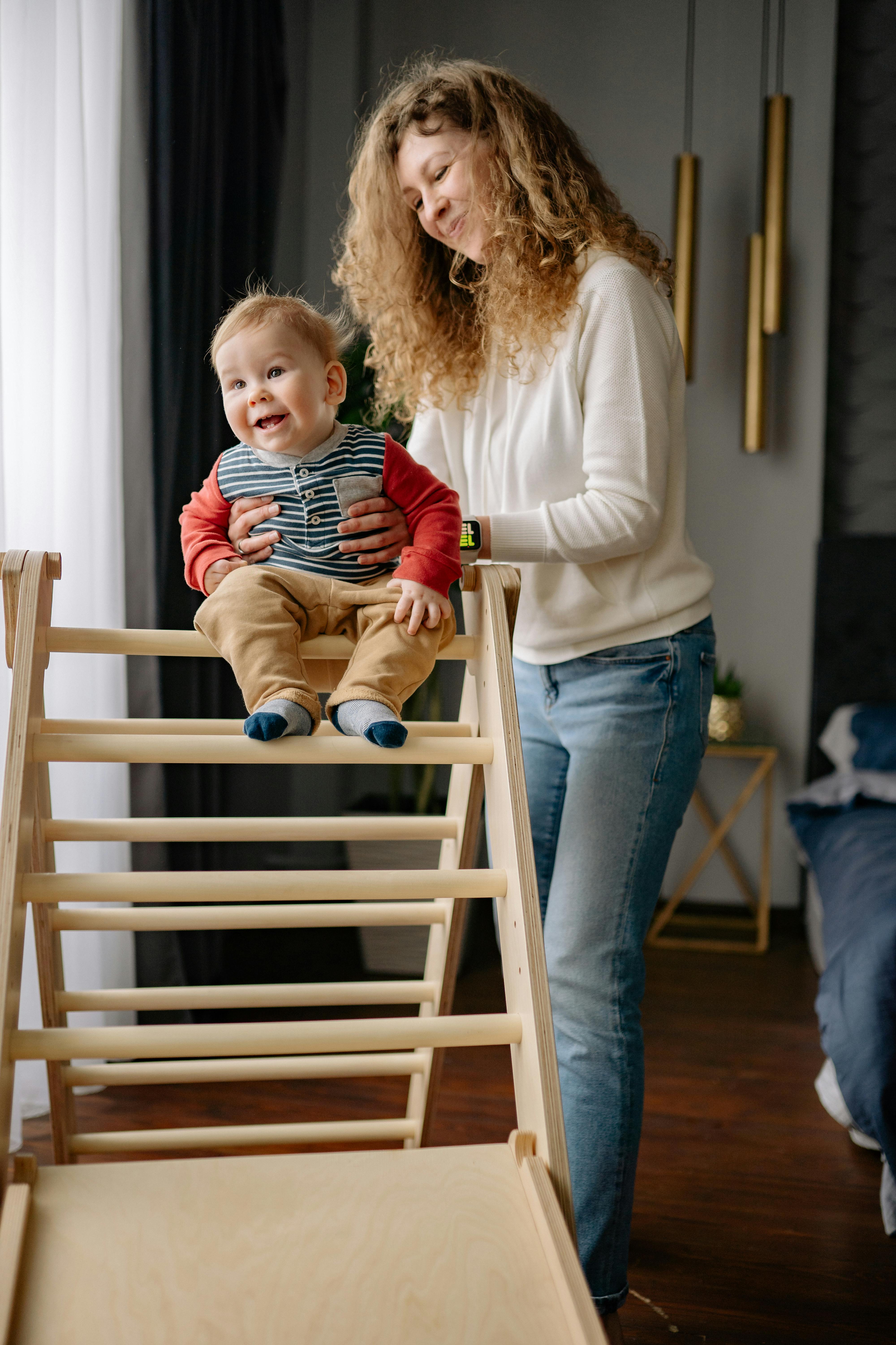Woman Hugging Her Son · Free Stock Photo