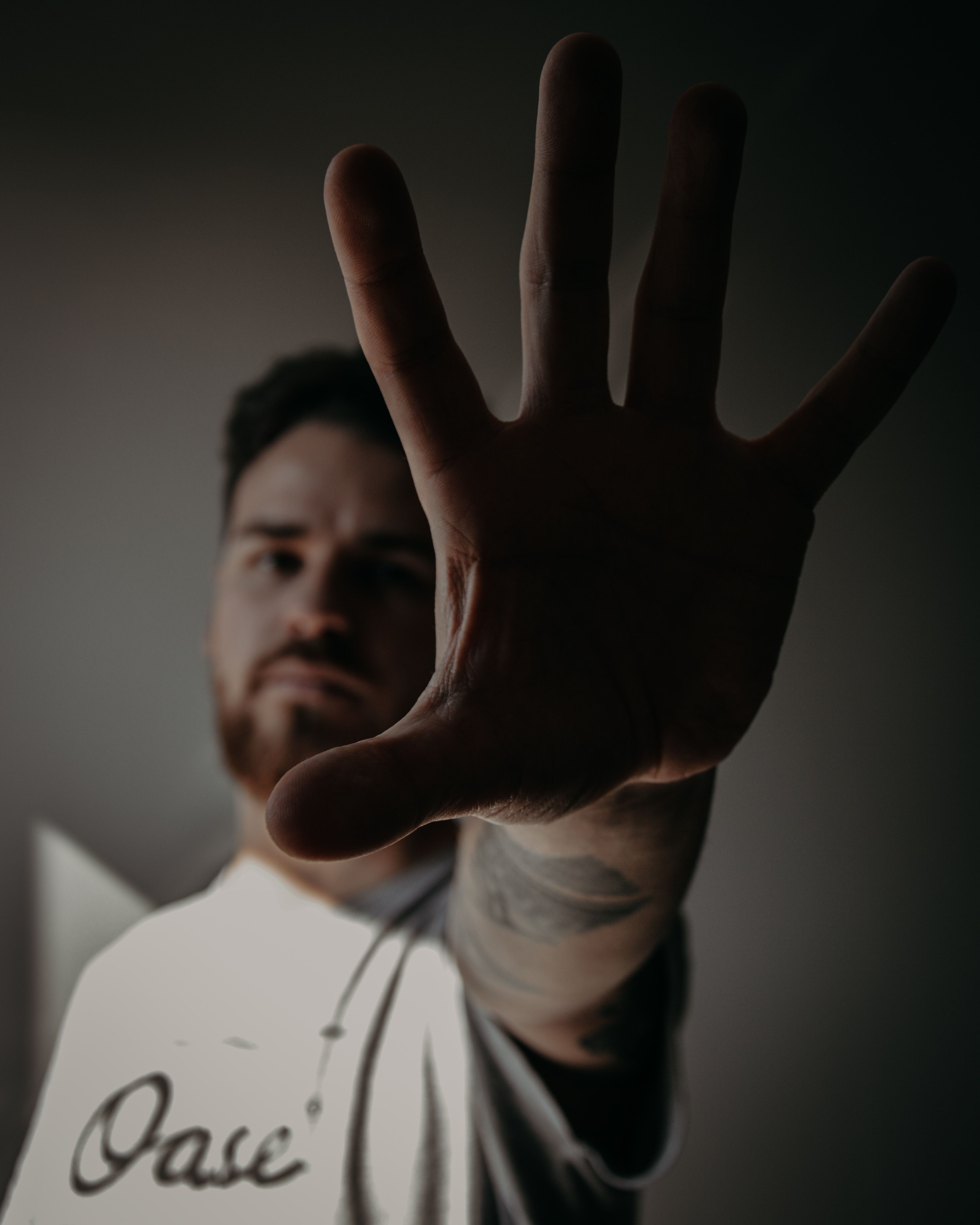 Man Showing His Hand · Free Stock Photo