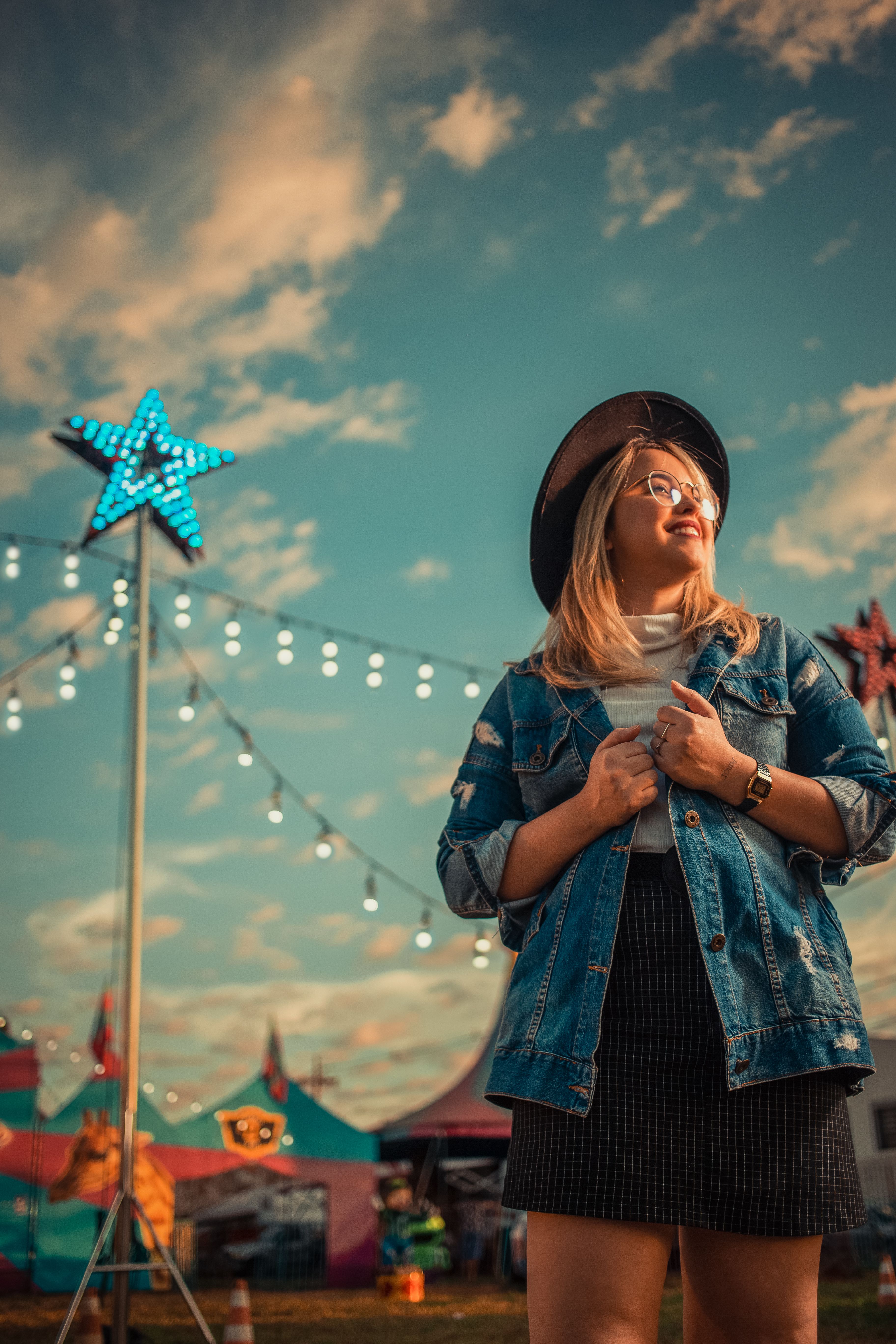 Woman Looking Down · Free Stock Photo