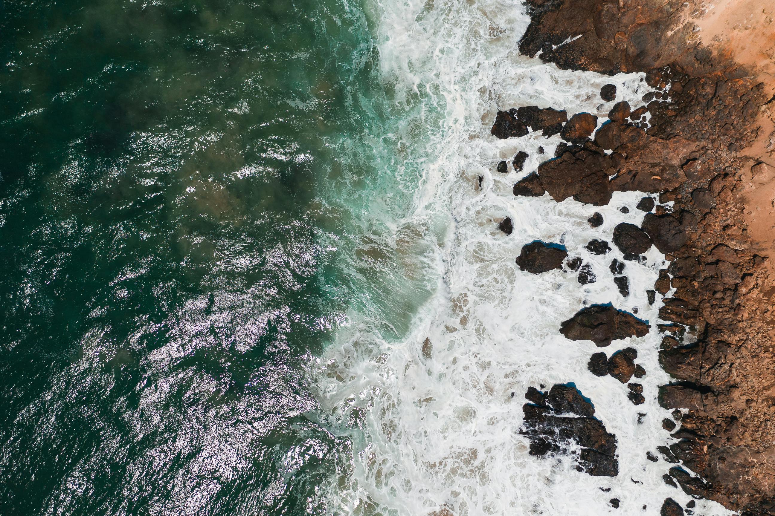 Aerial Photo of the Ocean · Free Stock Photo