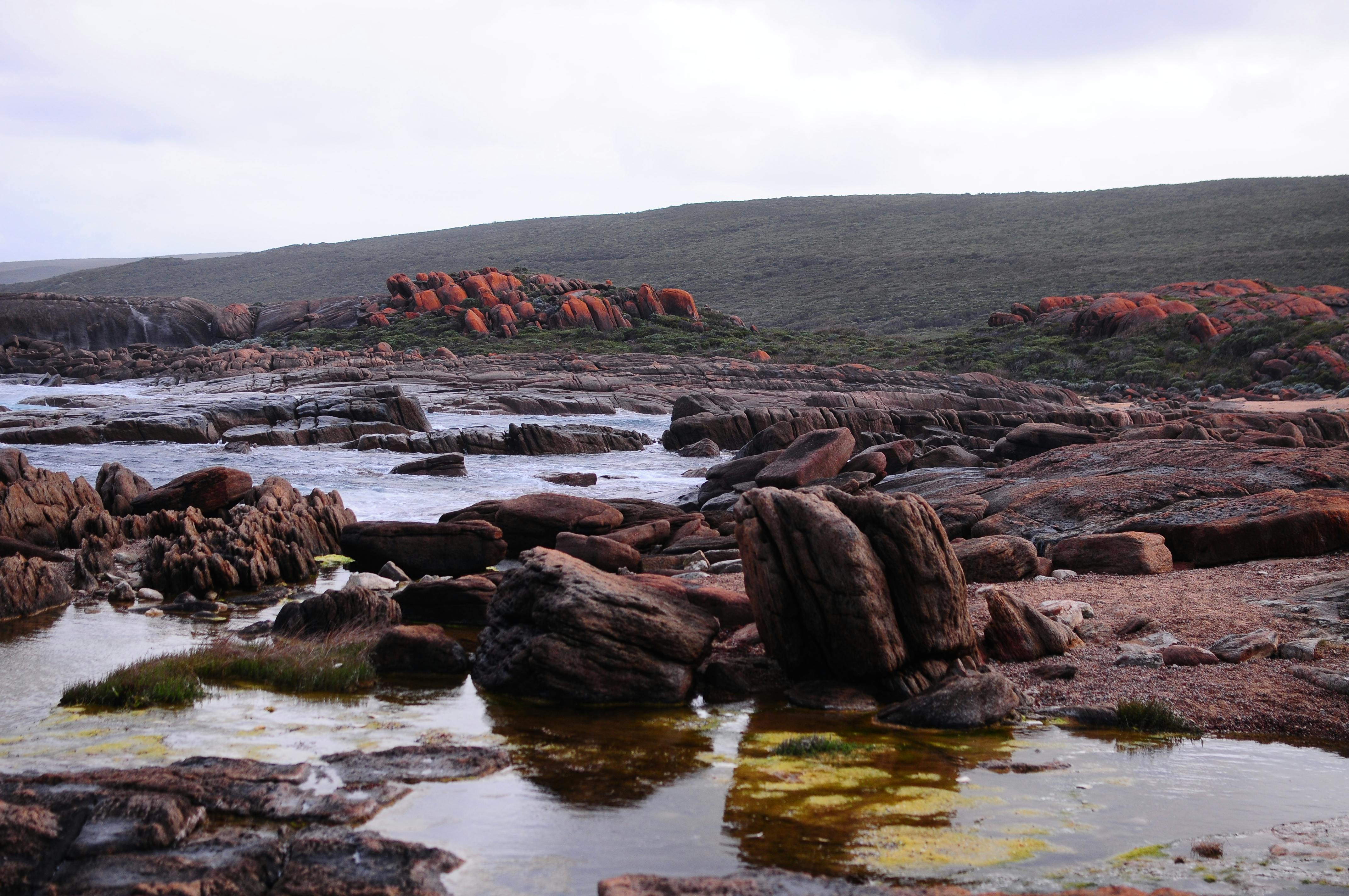 Landscape with Rock Formations and Wetland · Free Stock Photo