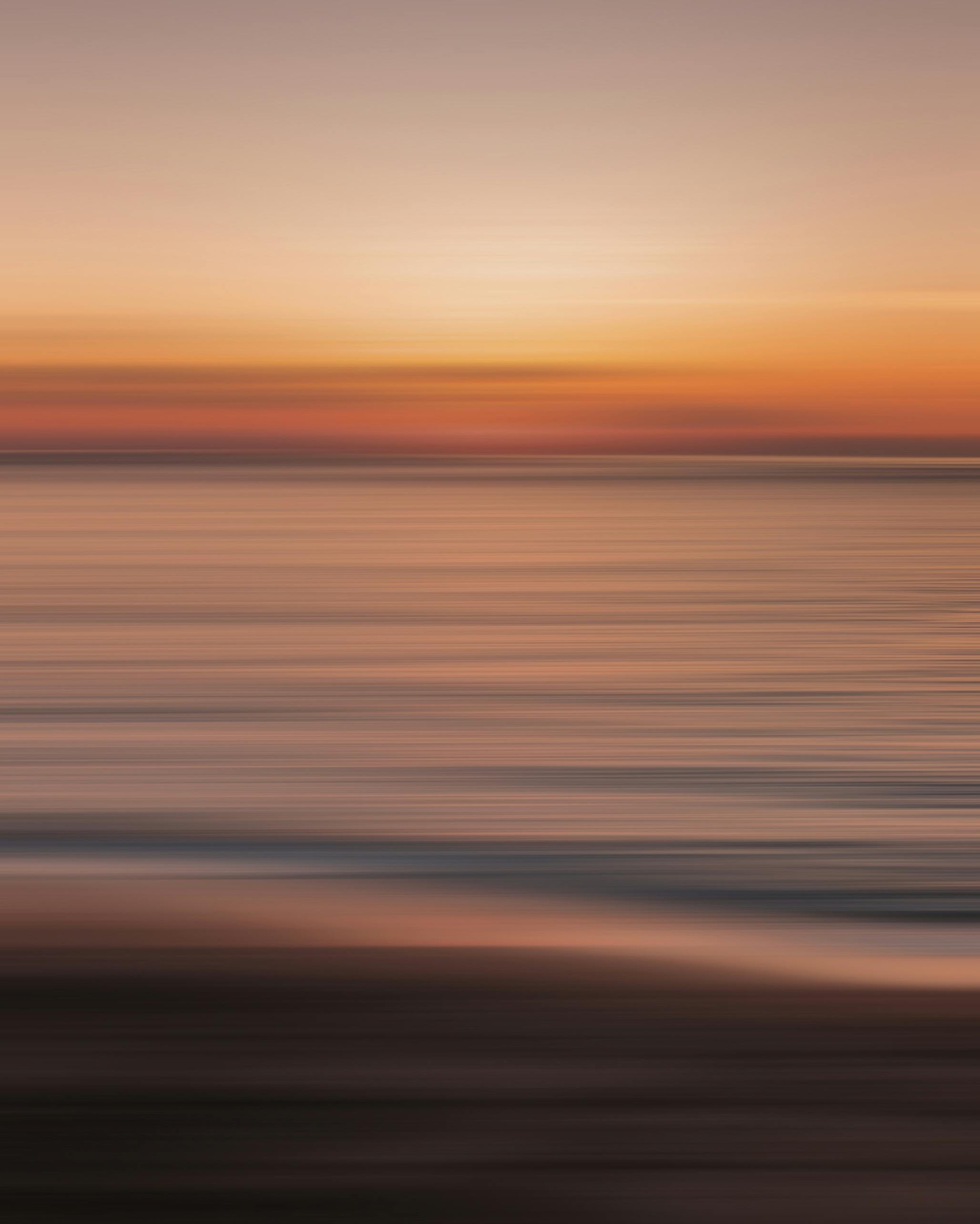 View of Sea with Calm Waters during Sunset · Free Stock Photo