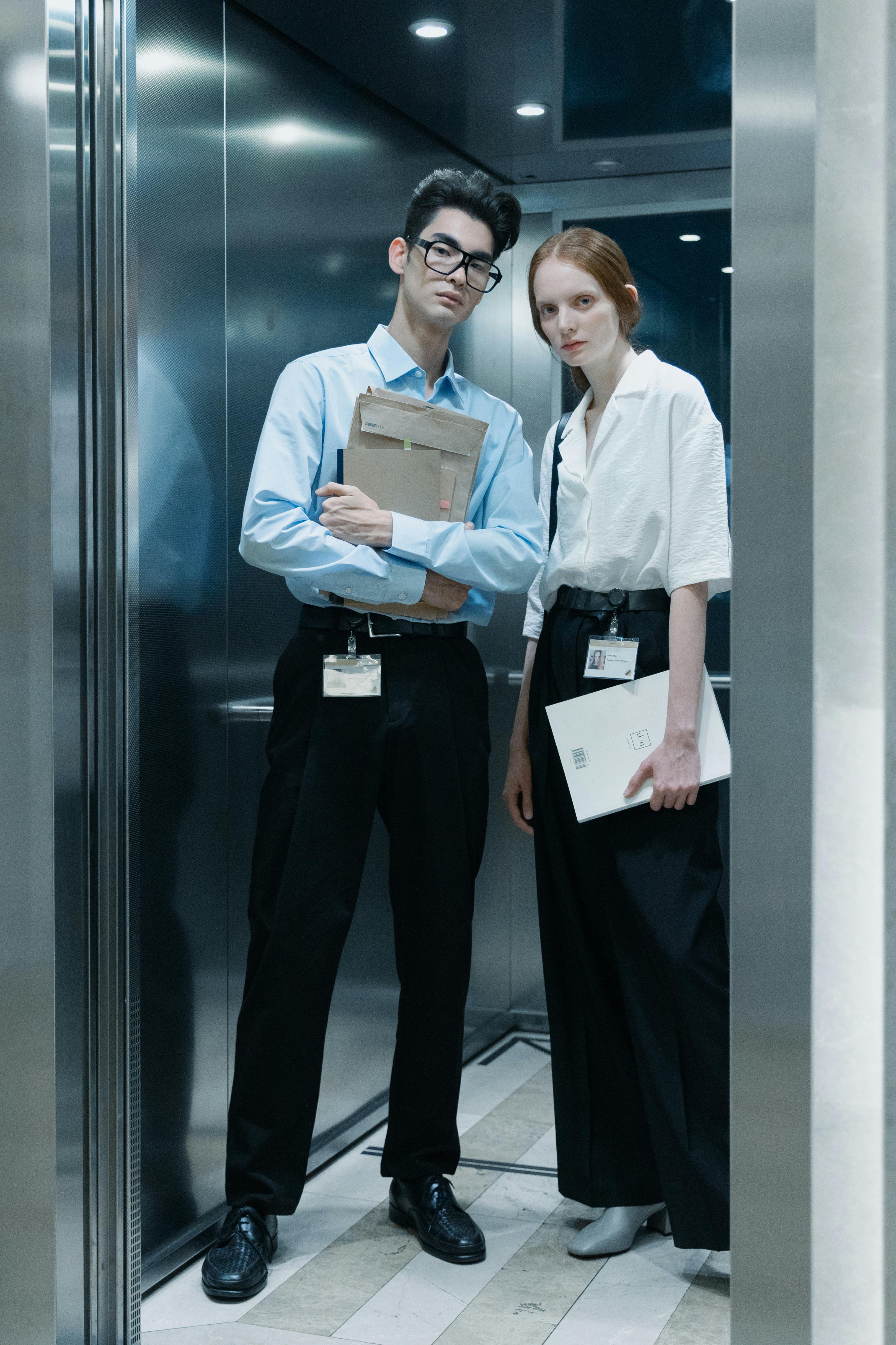 Standing In An Elevator Photos, Download The BEST Free Standing In An ...