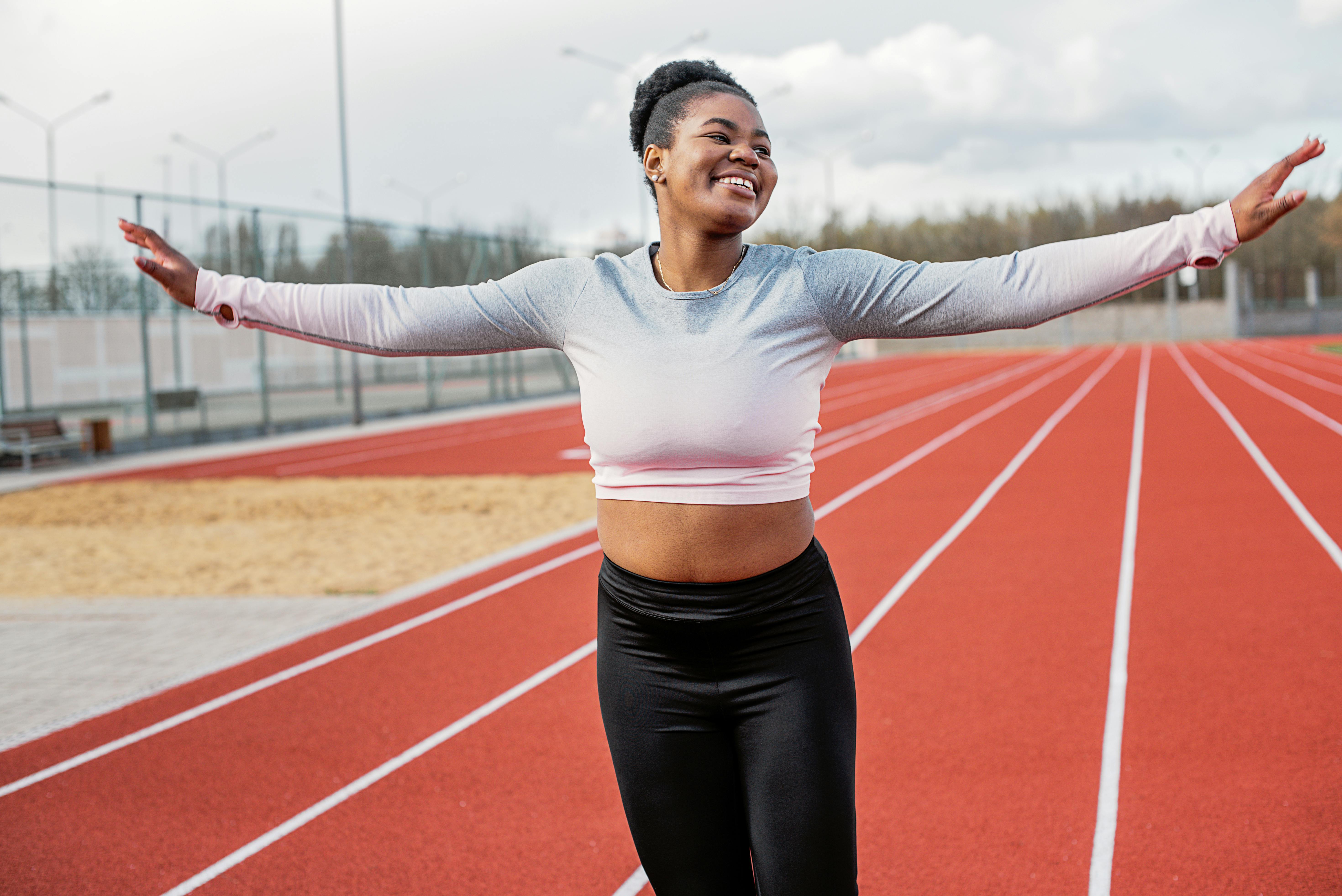 A Woman Doing Exercise · Free Stock Photo