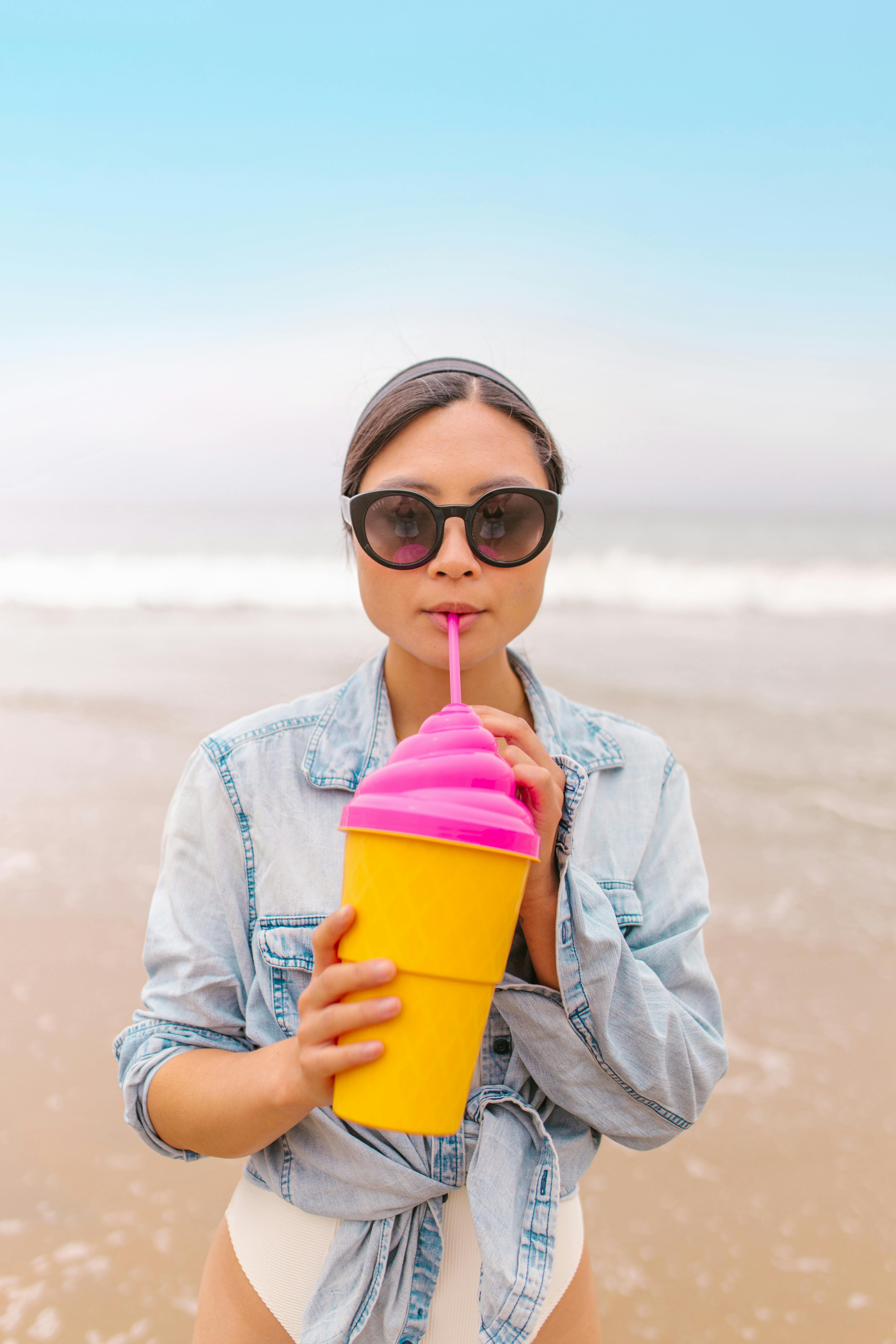 Drinking Through Straw Photos, Download The BEST Free Drinking Through ...