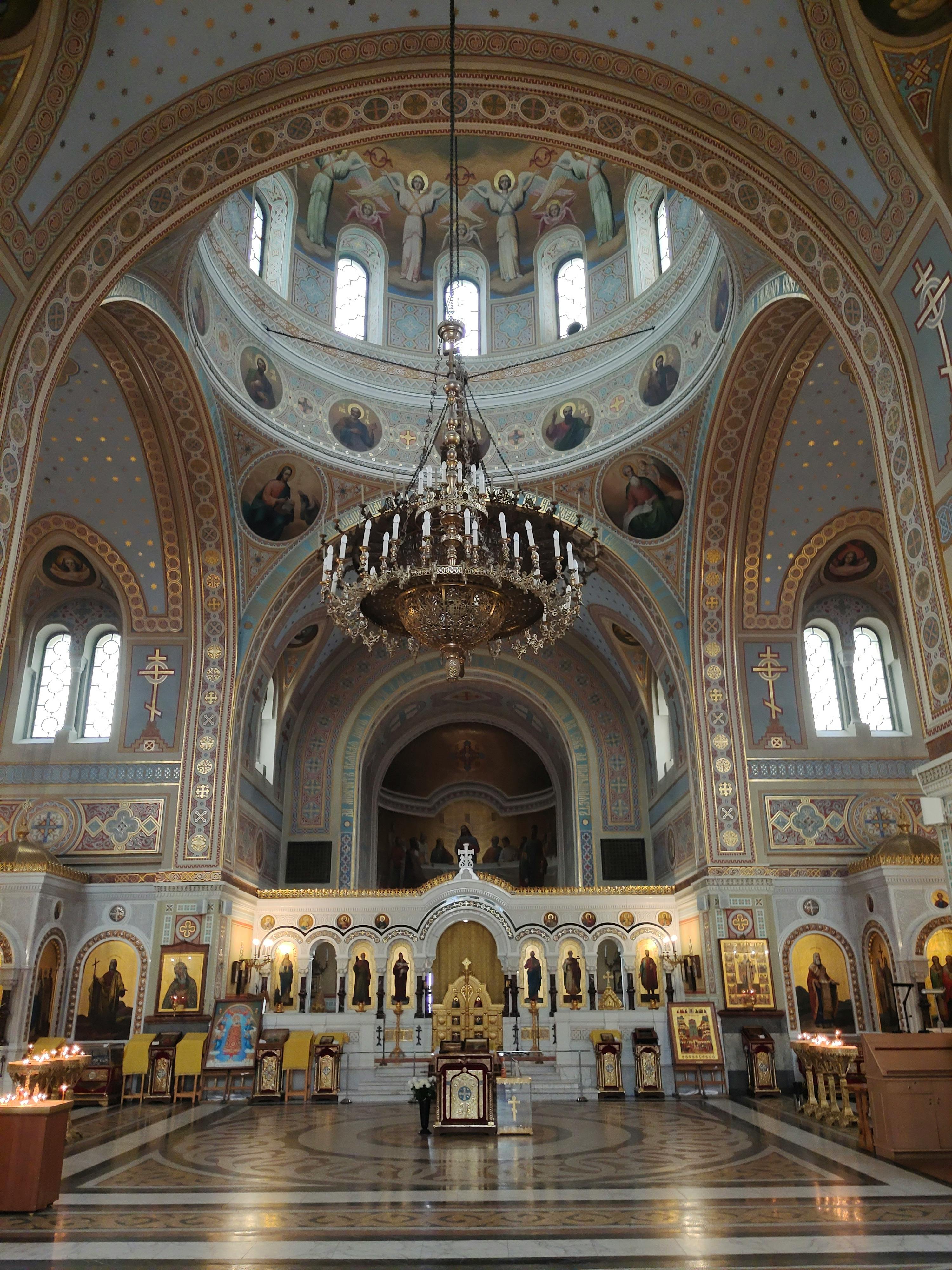 Altar Inside a Church Building · Free Stock Photo