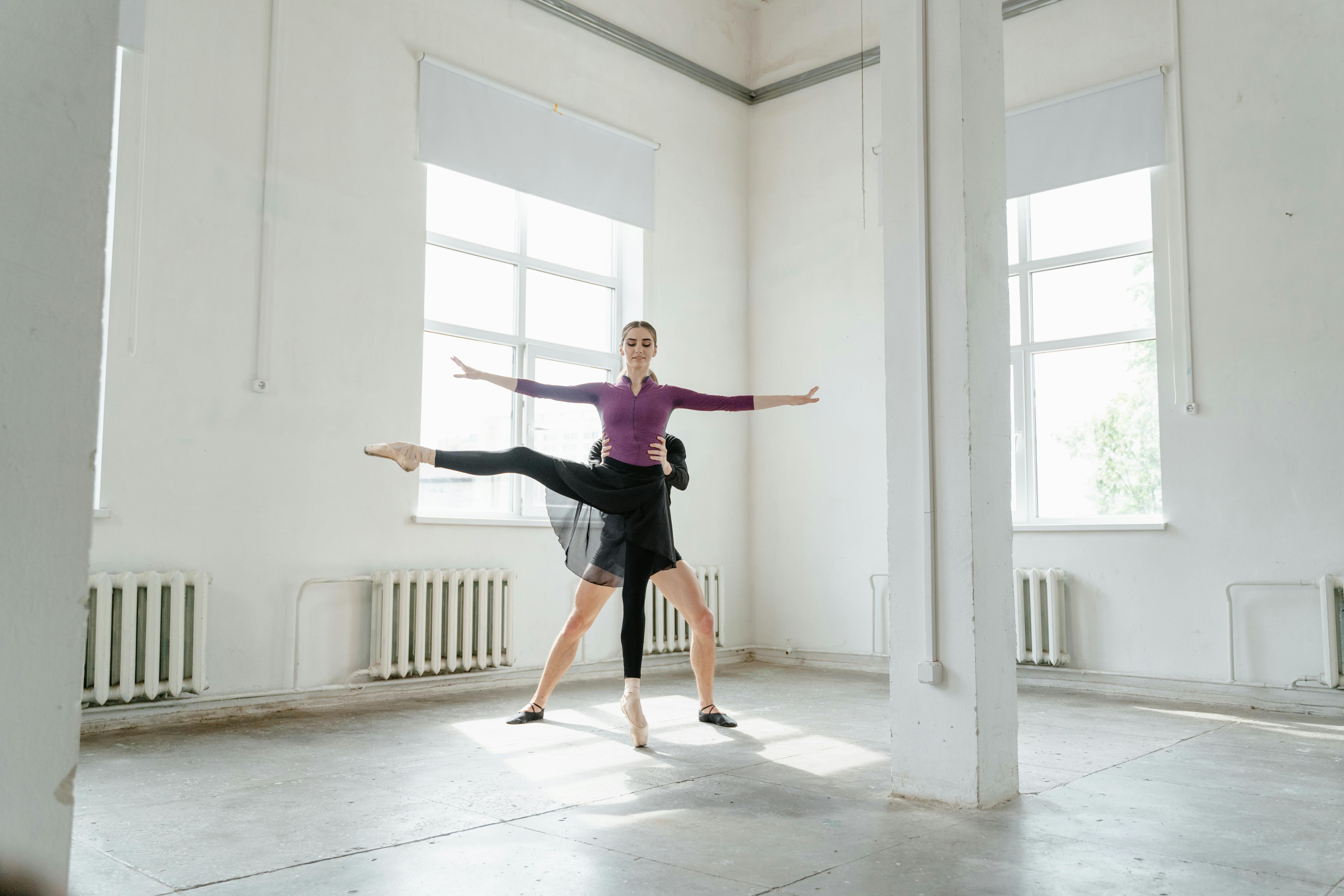People Dancing in a Ballet Studio · Free Stock Photo