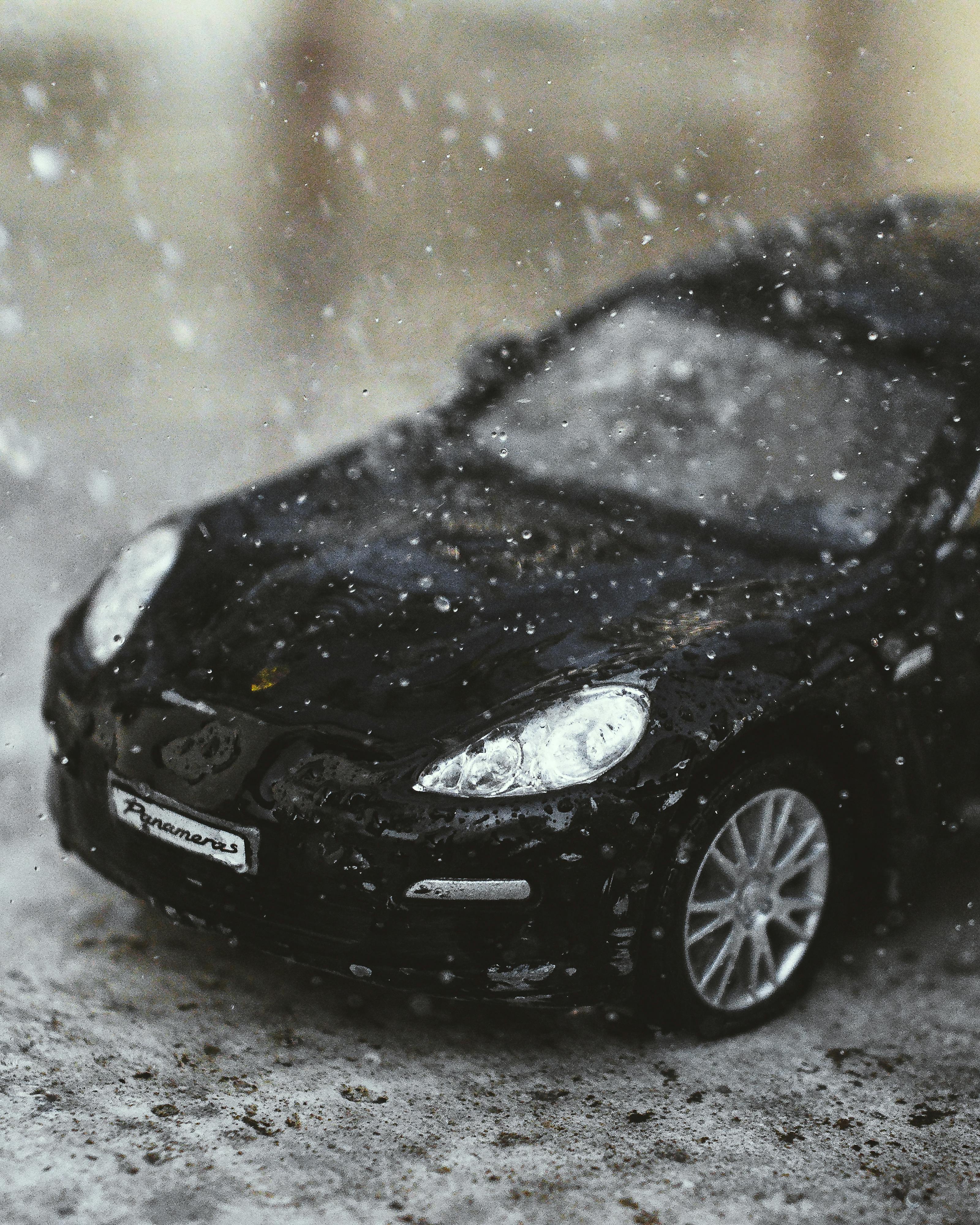 Close-up Photo of Toy Car on Snow · Free Stock Photo