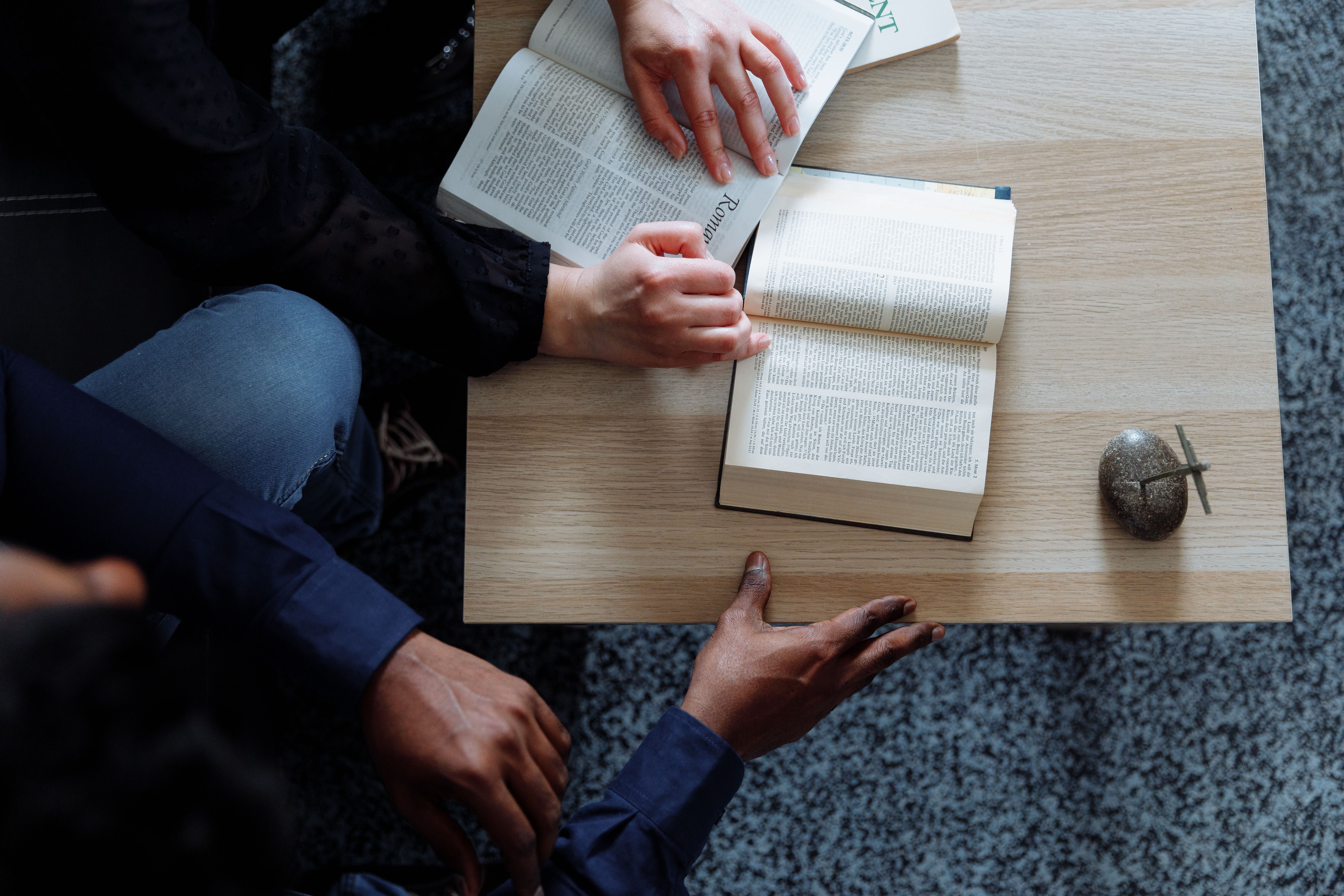 People Reading Book · Free Stock Photo