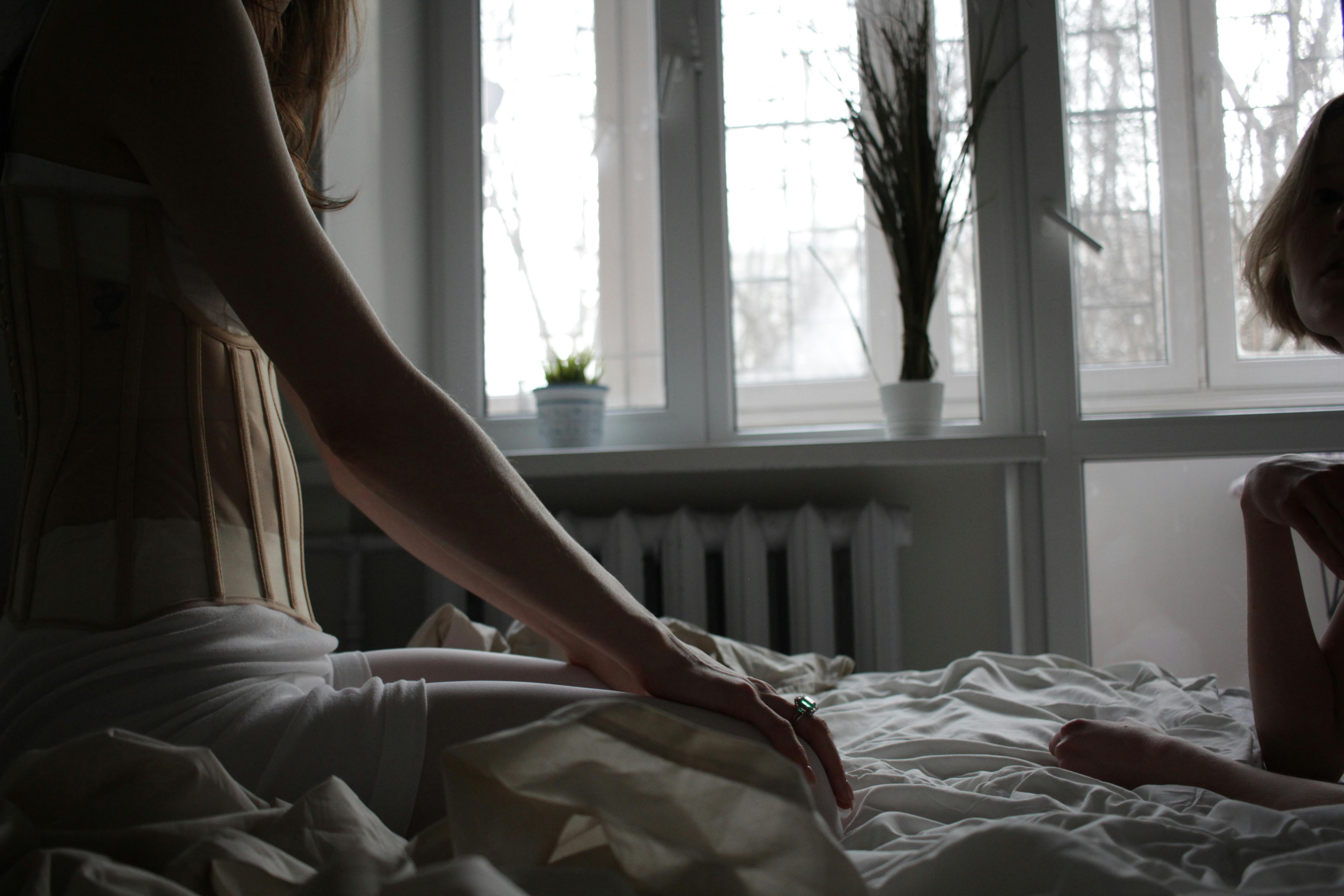 Woman Buttocks with Bruises in Bed · Free Stock Photo