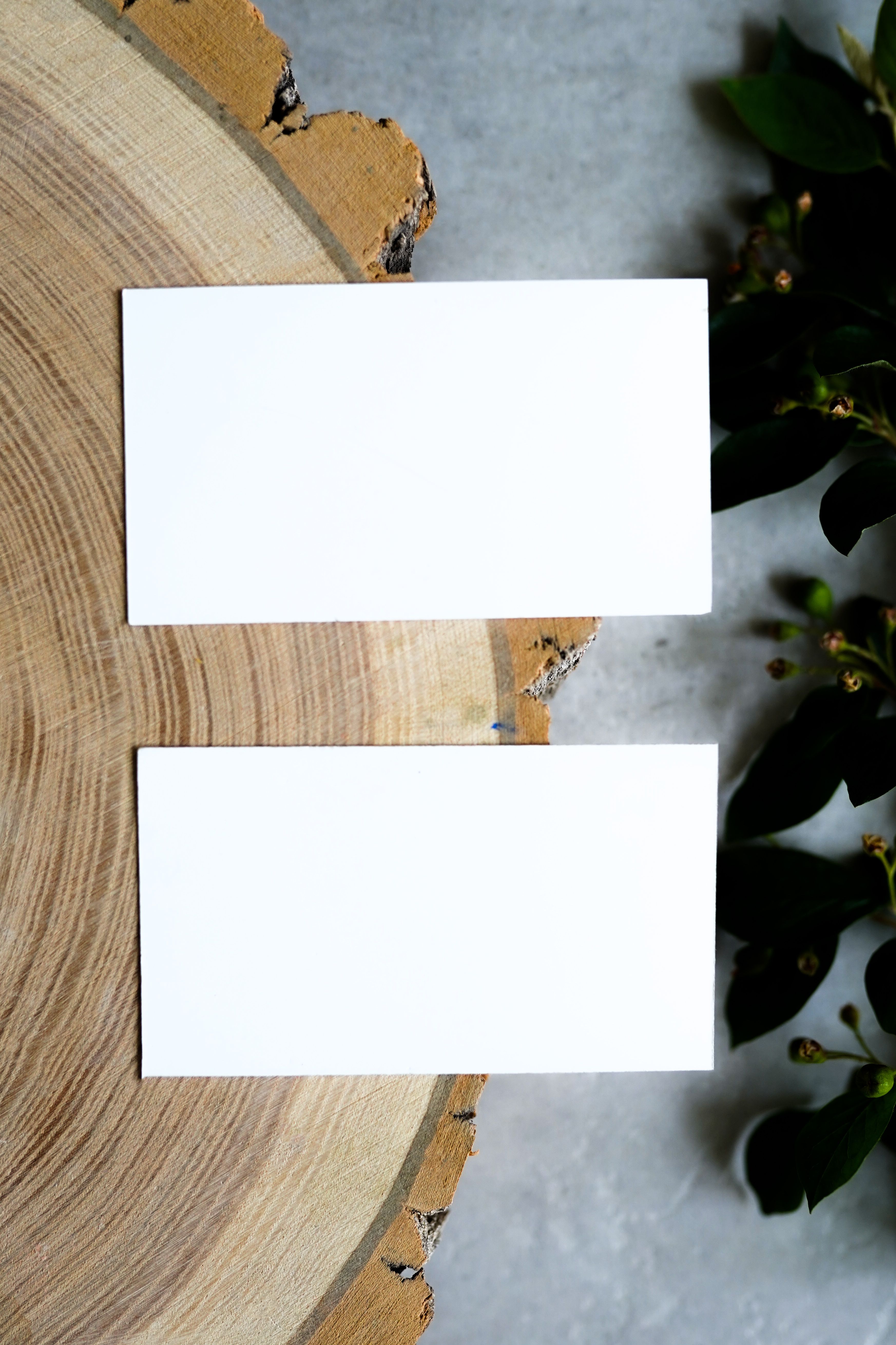 Blank Card by a Stack of Towels · Free Stock Photo